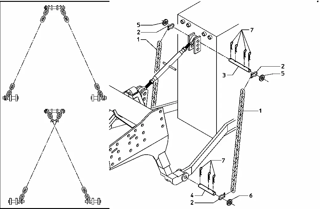 Vicon FM 3..0 HITCH FRAME - 27327-02 (S/N 2048 - 2062) (2001) Parts ...