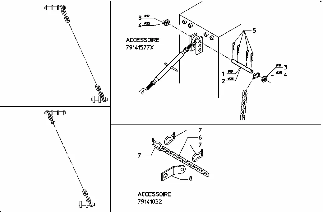 Vicon KM 3000 CP HITCH FRAME - 27335-00 (S/N 1201 - 1203) (2002) Parts ...