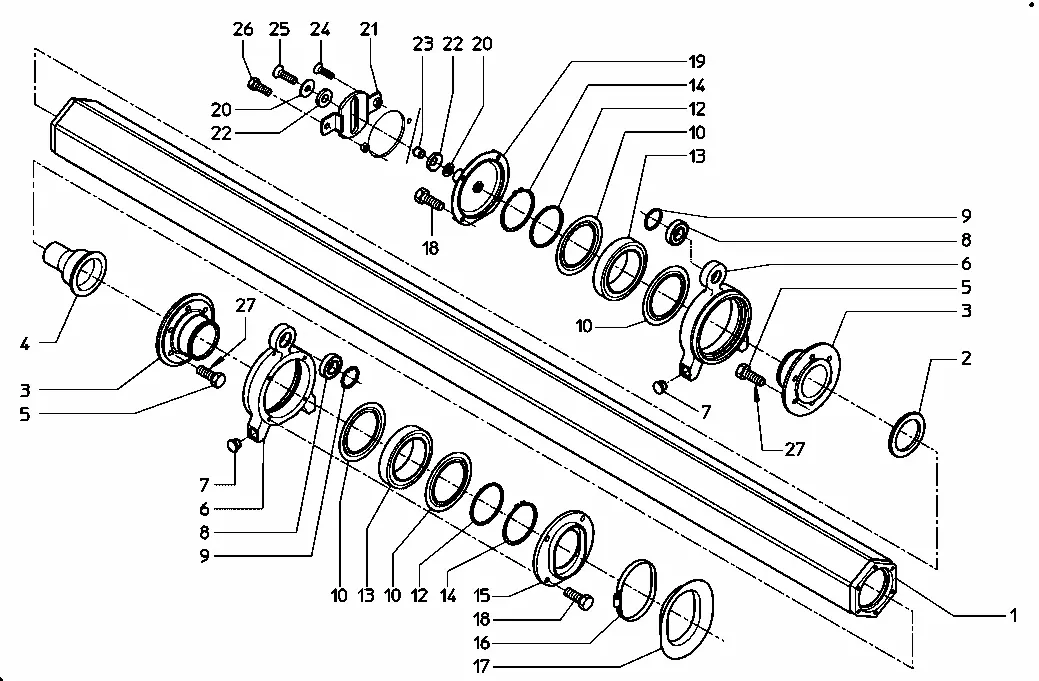 Vicon KMR 3800 MOWING UNIT - 27325 (2002) Parts Diagrams