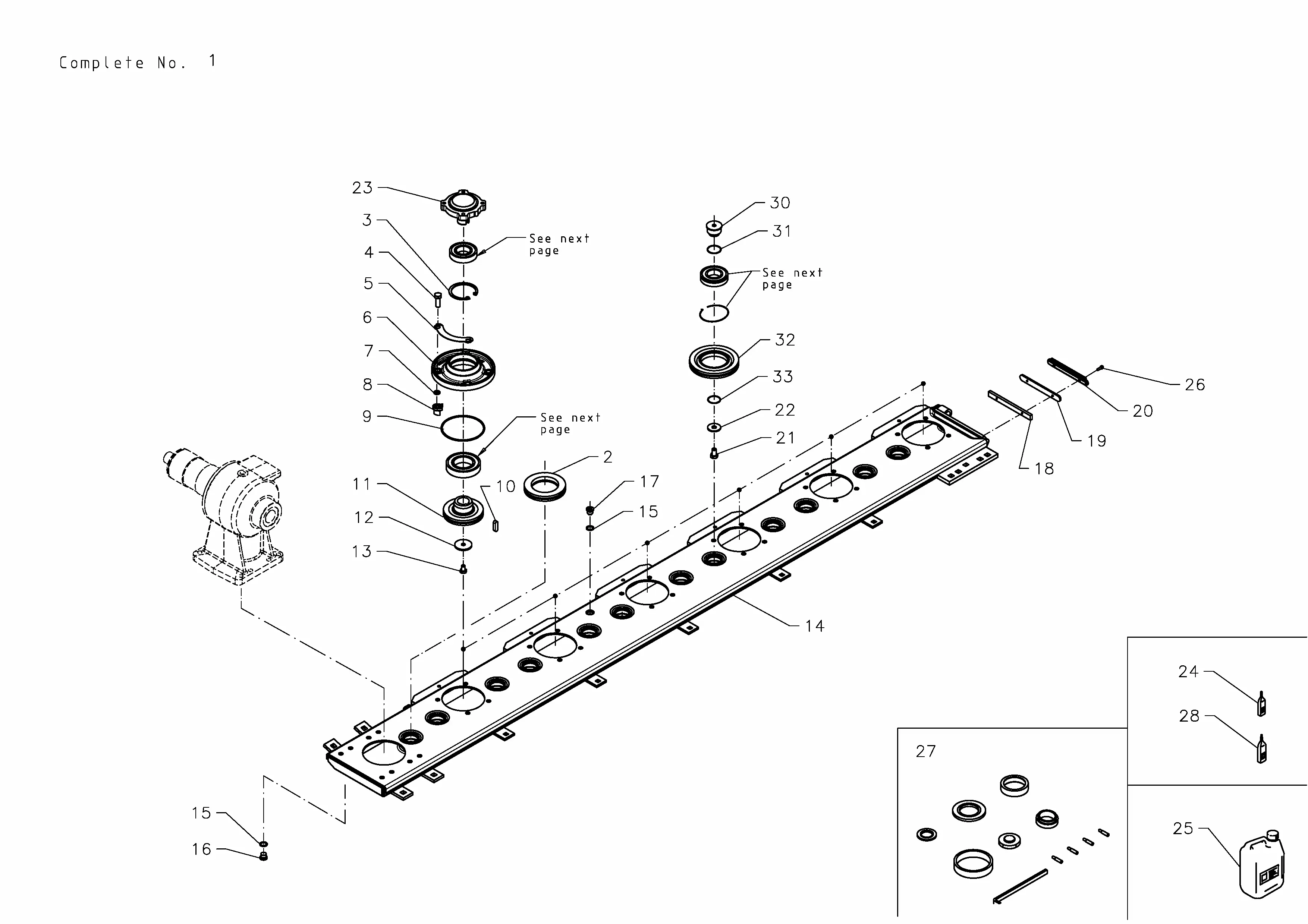 Vicon EXTRA 124 (NORTH AMERICA) (S/N KT449484) (2014) Parts Diagrams