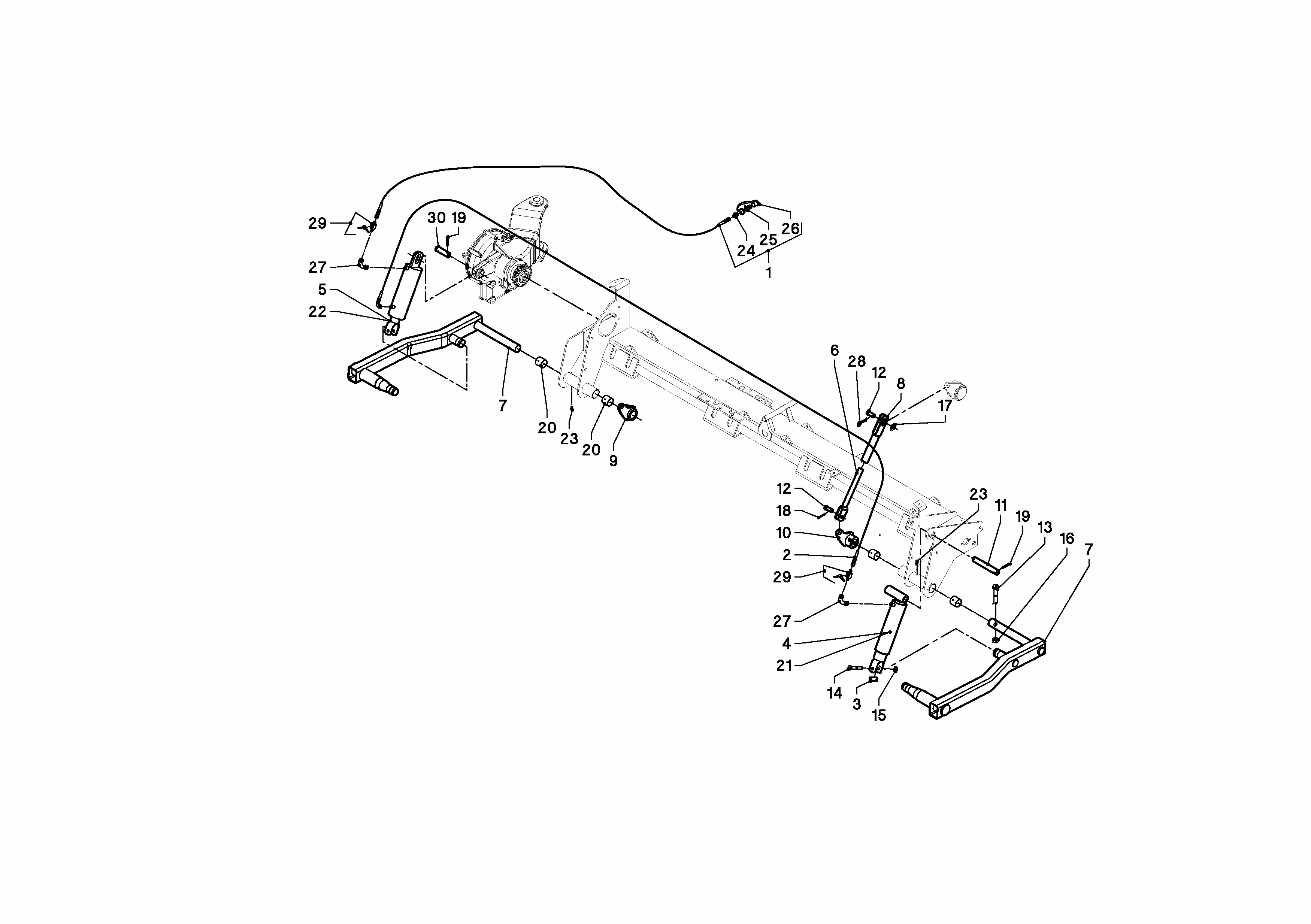 Vicon CMP 3001A - 05MA01 (S/N MA000099 - MA000138) (2003) Parts Diagrams