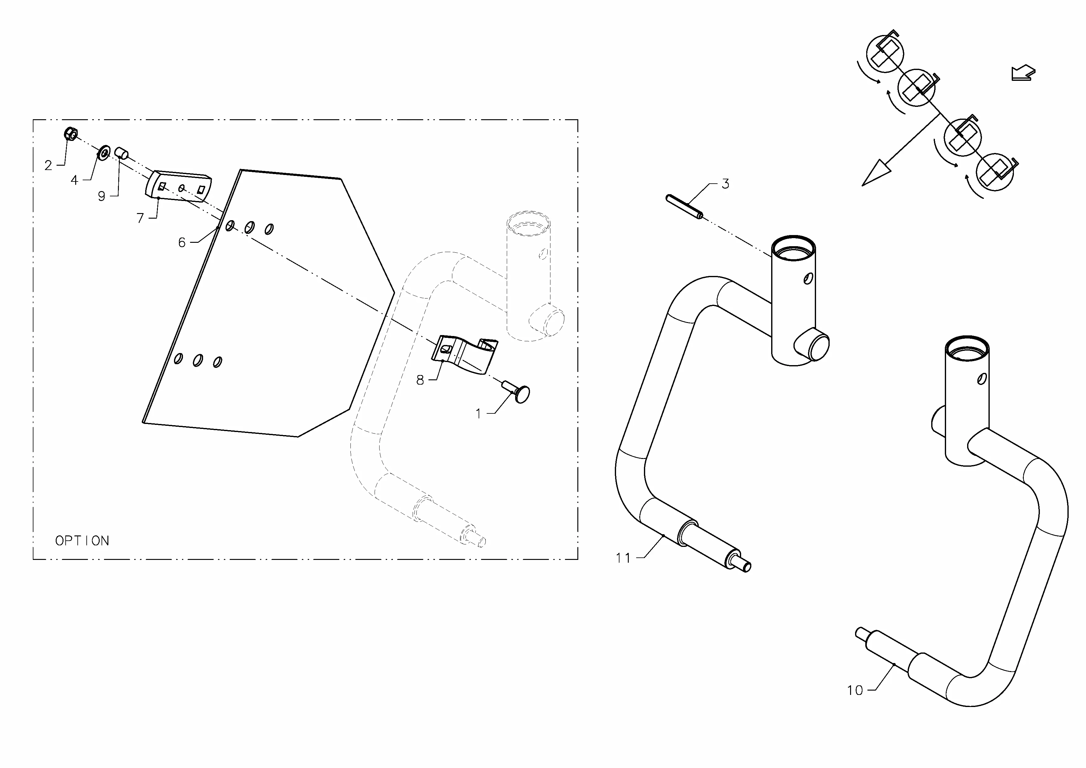 Vicon FANEX 524 T - 6915 (S/N VF69153600 - VF69156013) (2017) Parts ...