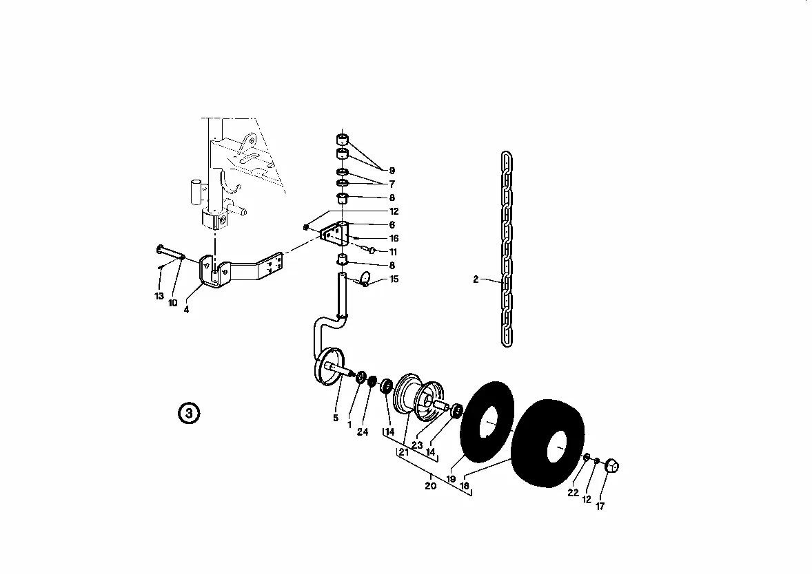 Vicon FANEX 400 - 13KV (S/N KV003904 - KV003953) (1998) Parts Diagrams