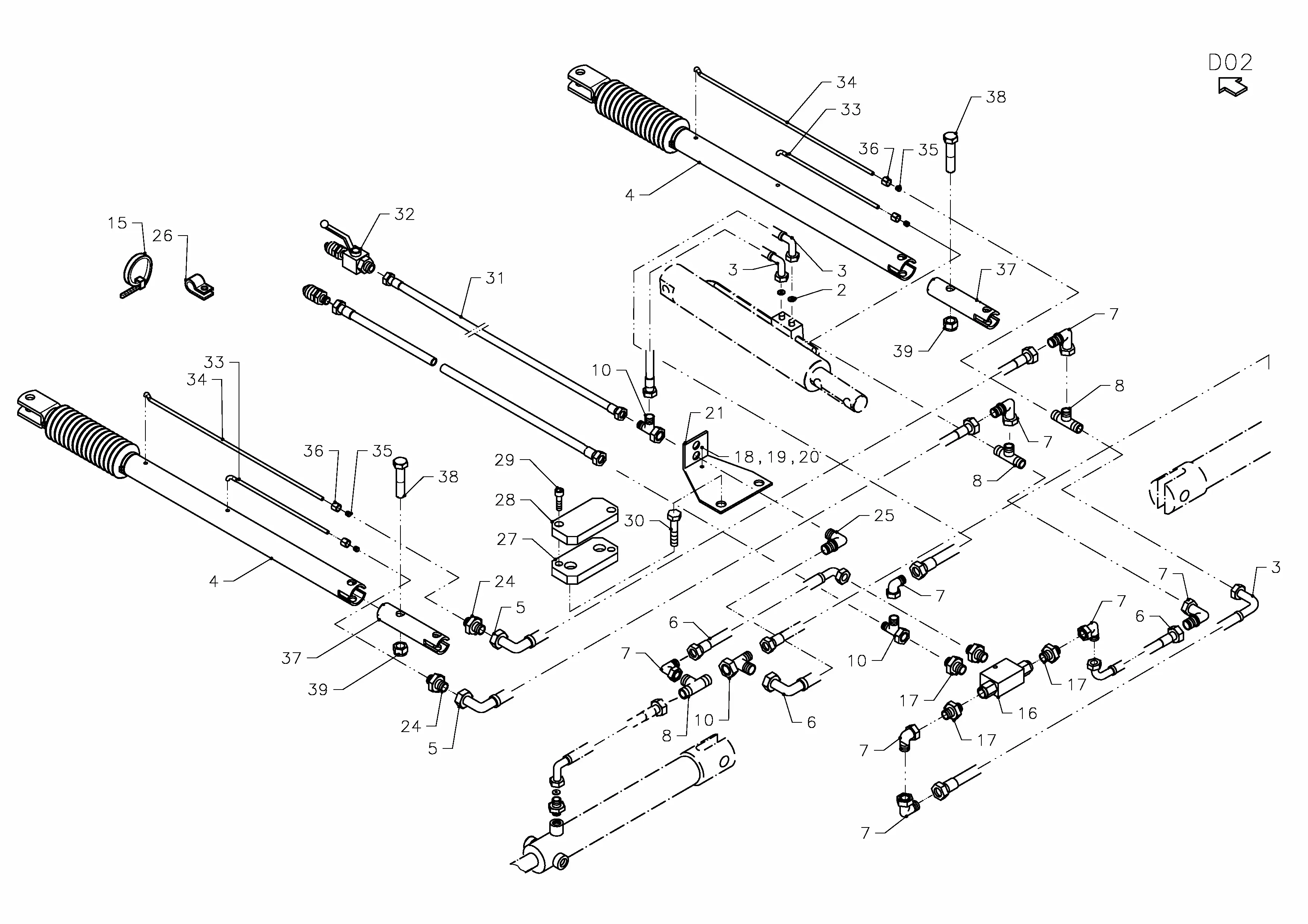 Vicon OPTIONAL CARRIER FRAME - 6919 (S/N 0101 - 0145) (2004) Parts Diagrams