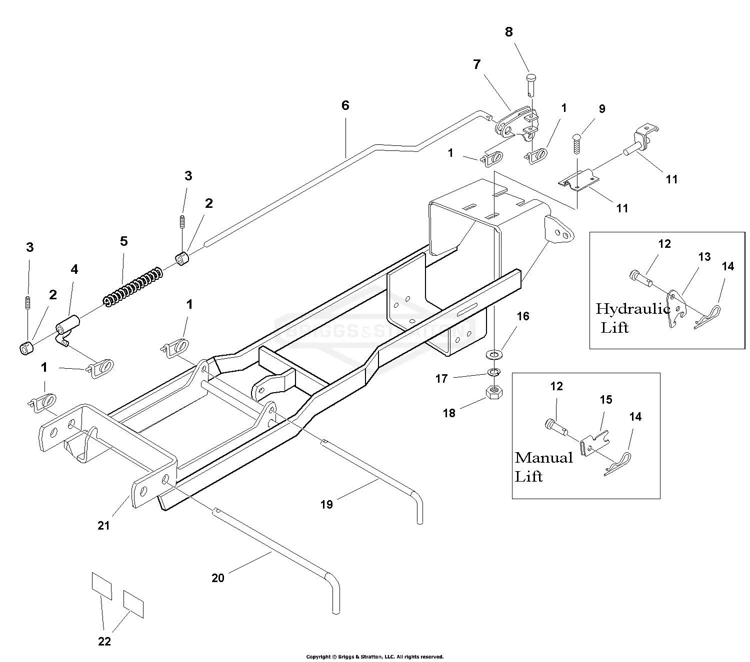 Simplicity 1694146 - Hitch, Subframe Parts Diagrams