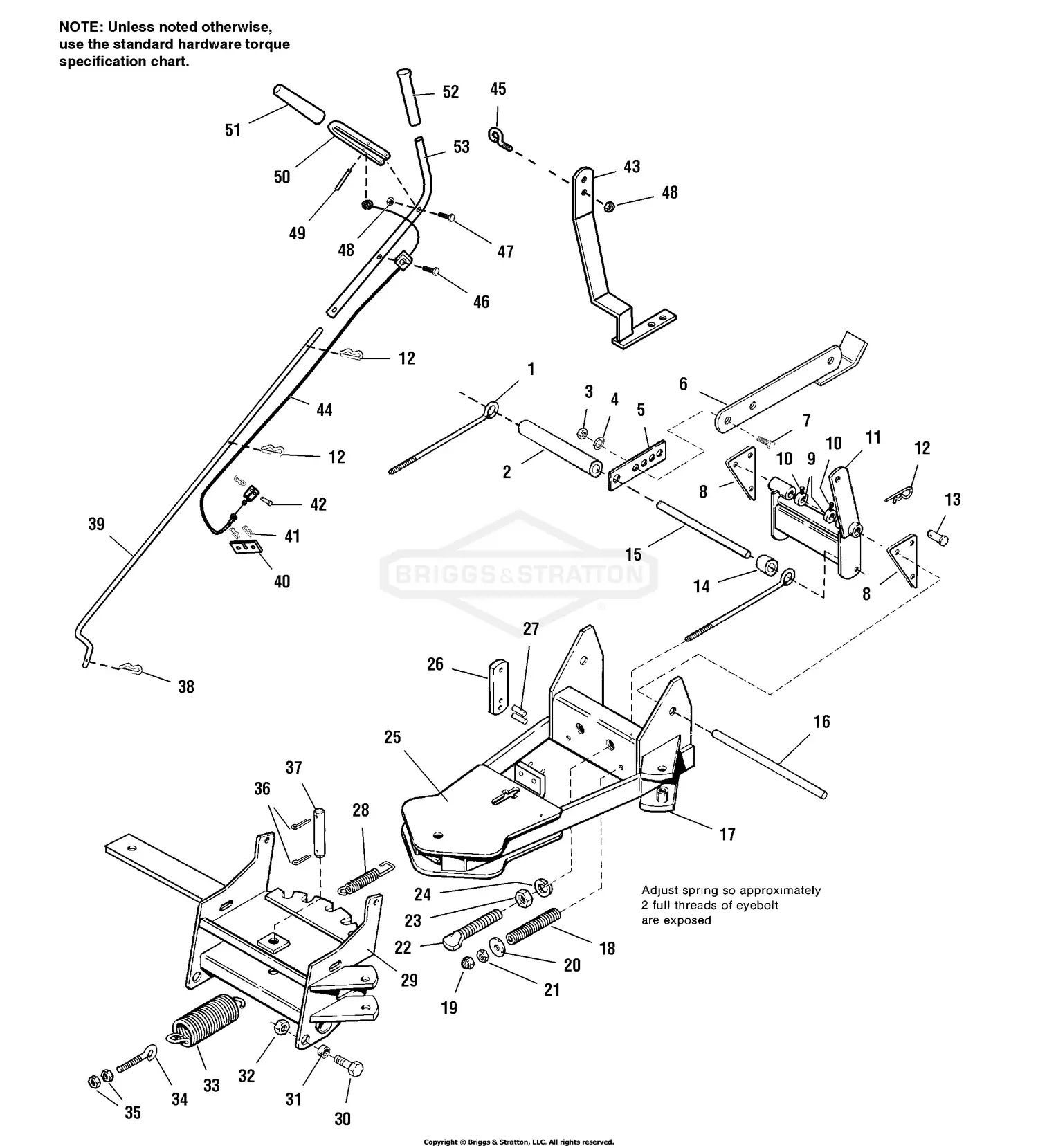 Simplicity 1693245 - Sweepster Rotary Broom Hitch Parts Diagrams