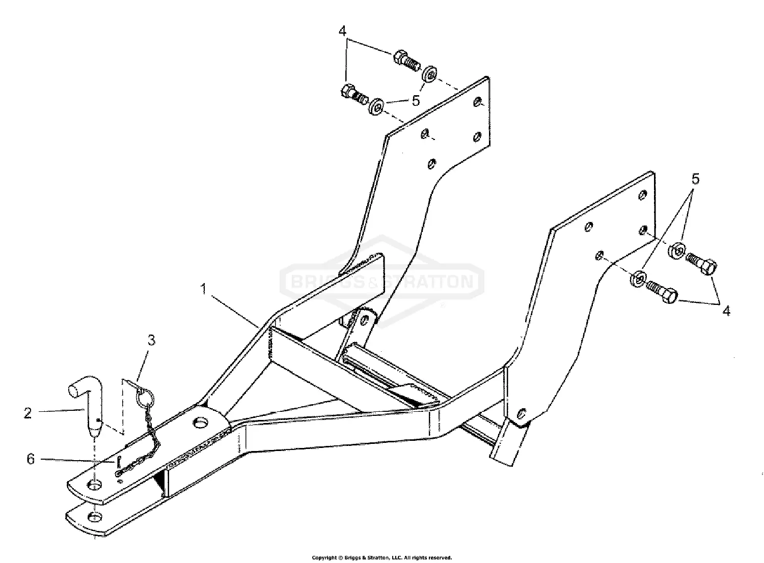 Simplicity 1600364 - Hitch, Airplane Parts Diagrams