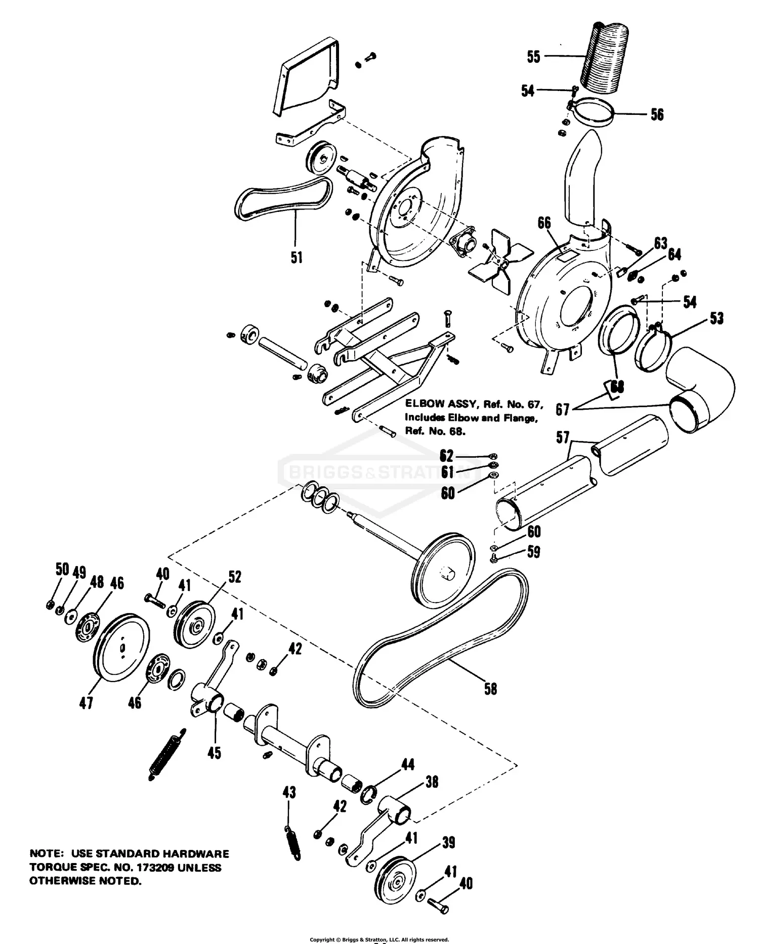 Simplicity 1690337 - 7014S, 14HP Shuttle Parts Diagrams