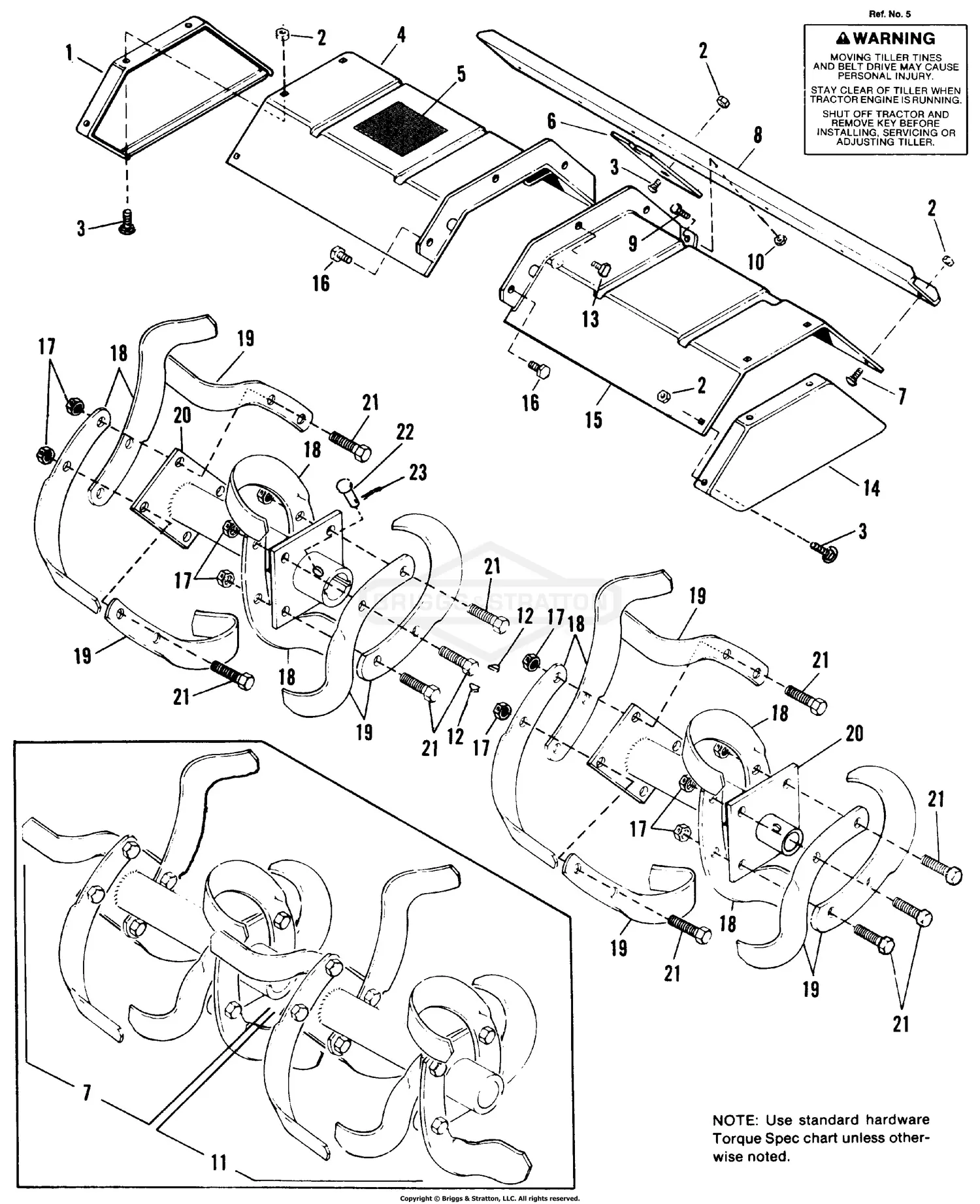 Simplicity 1692945 - Sovereign, 18HP OHC Hydro Parts Diagrams