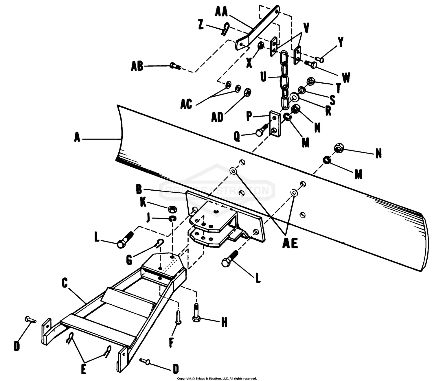 Simplicity 990500 - Sovereign 3112H, 12HP Hydro Power Lift Parts Diagrams