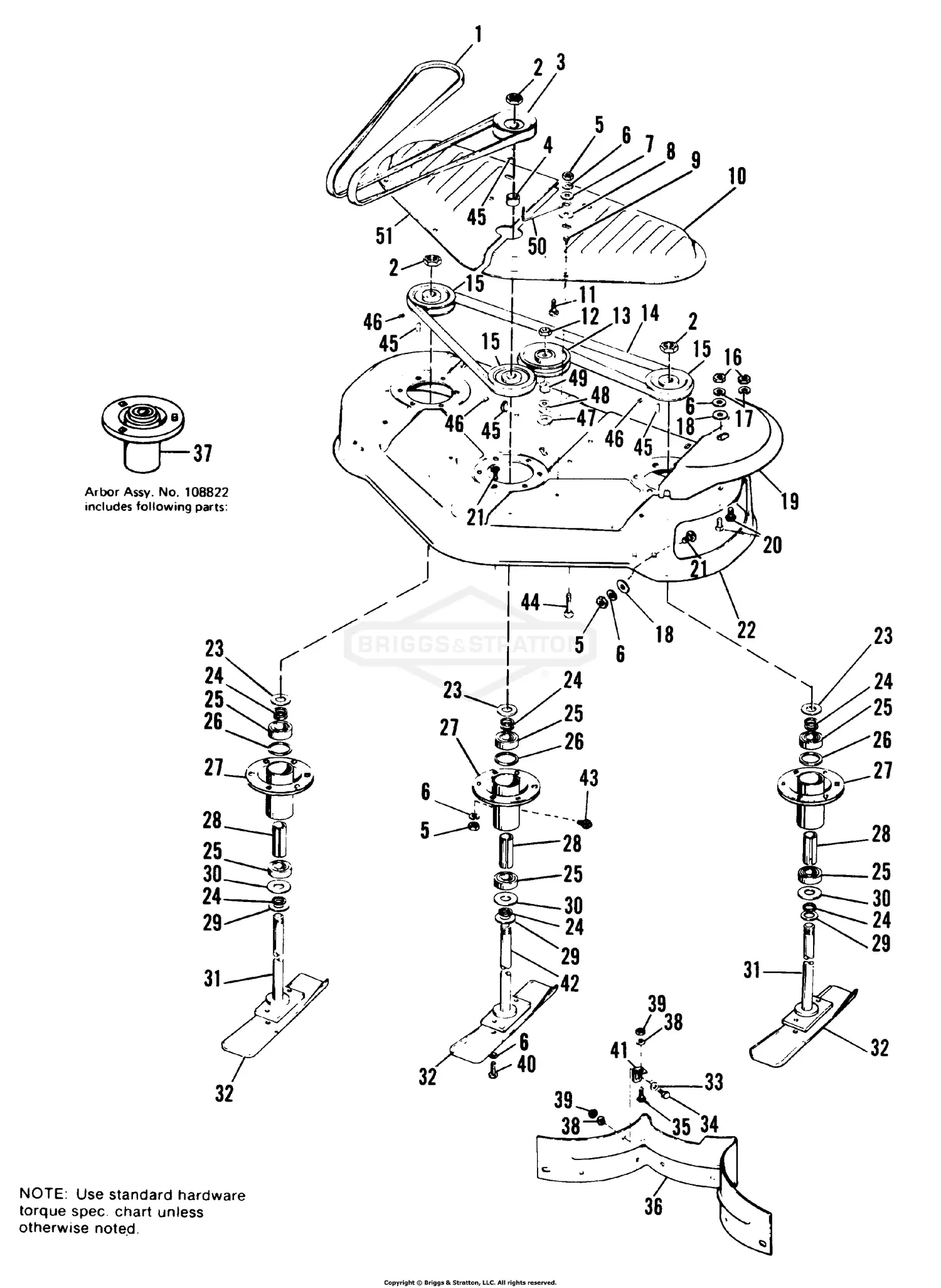 Simplicity 990763 - Yeoman 637 Tractor, Manual Parts Diagrams