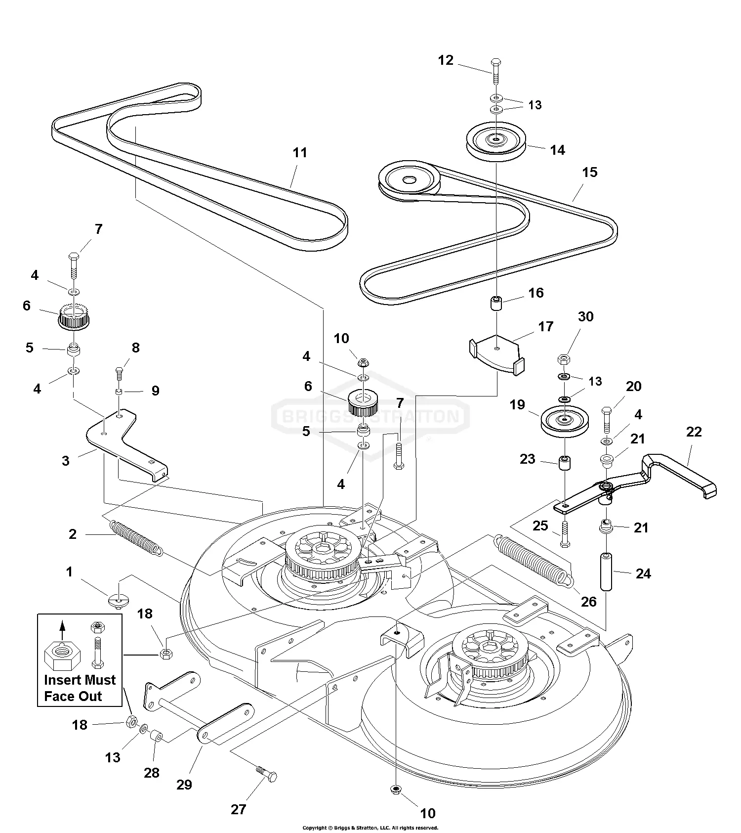 Simplicity 1694786 - Lancer, 16HP Hydro (CE/Export) Parts Diagrams