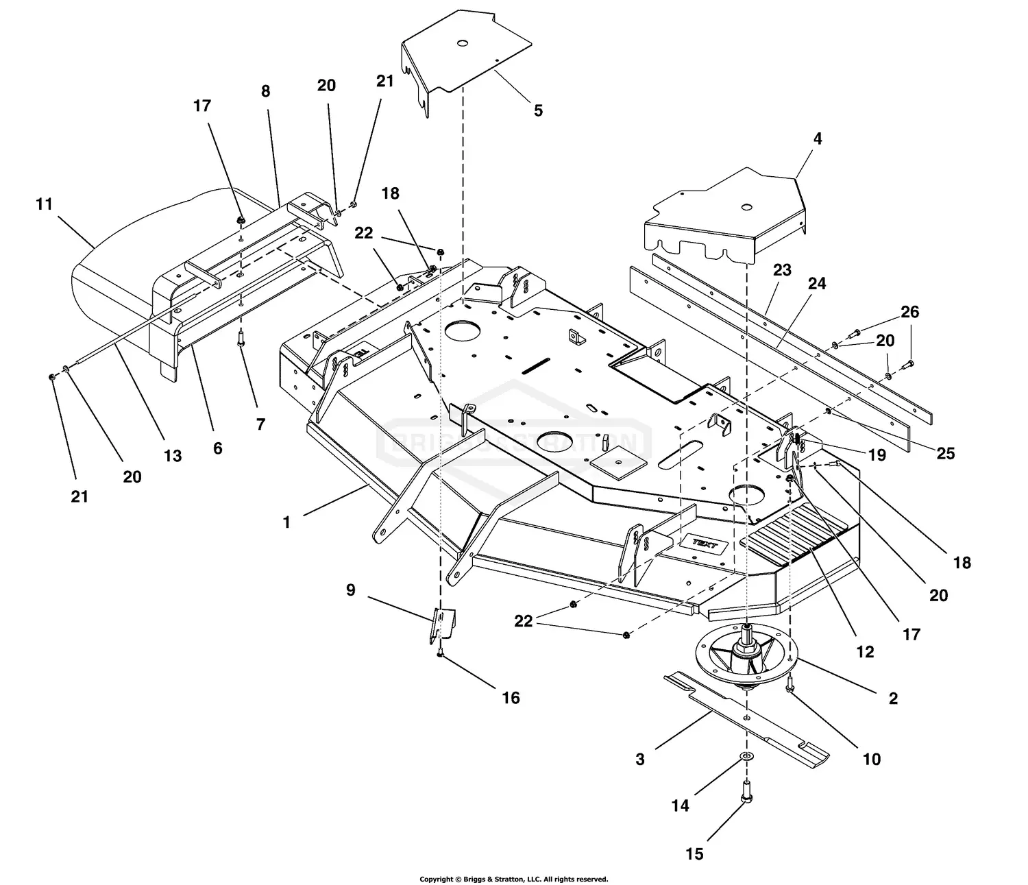 Simplicity 5901798 - Cobalt LE, 37 Gross HP B&S Rider w/ 61" Mower Deck ...