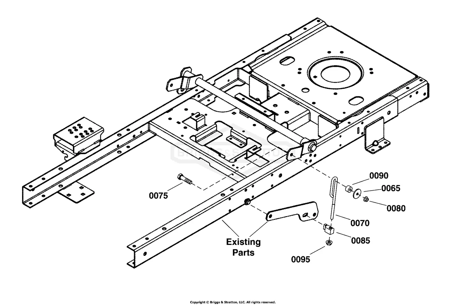 Simplicity 1688086 - Lift Kit, ZT Parts Diagrams
