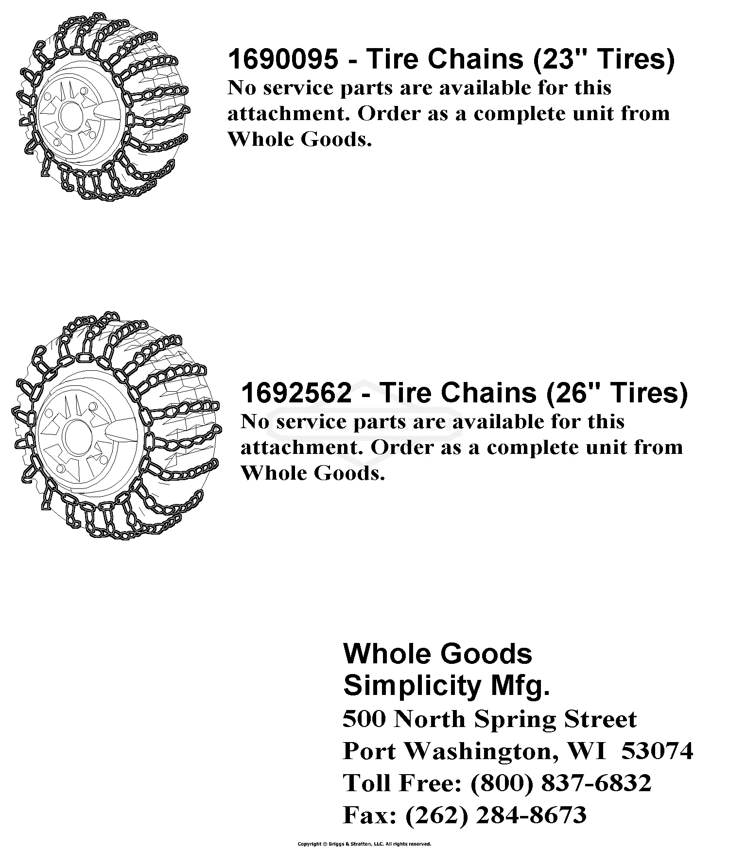 Simplicity 1693132 - 2920, 20HP V-Twin Parts Diagrams