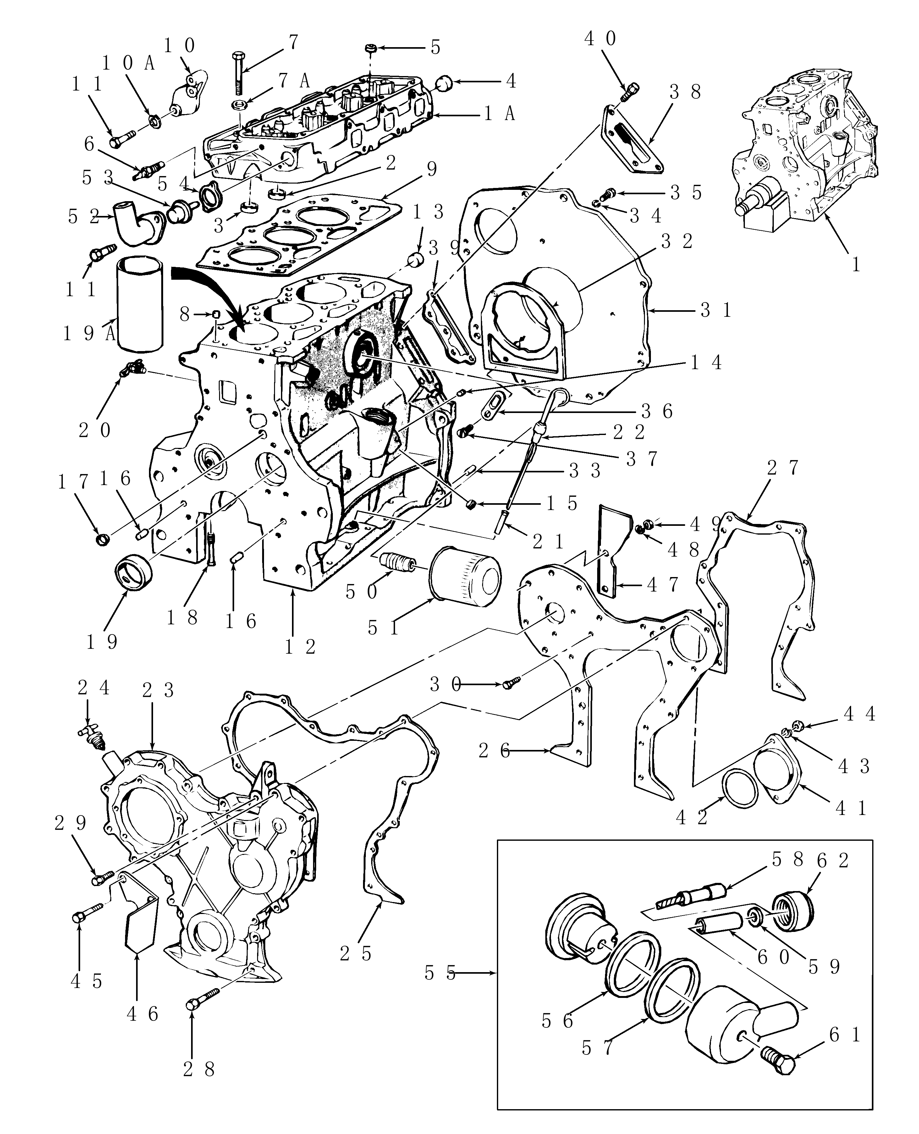 New Holland 555B - 3 CYL TRACTOR LOADER BACKHOE(06/85 - 10/88) Parts ...