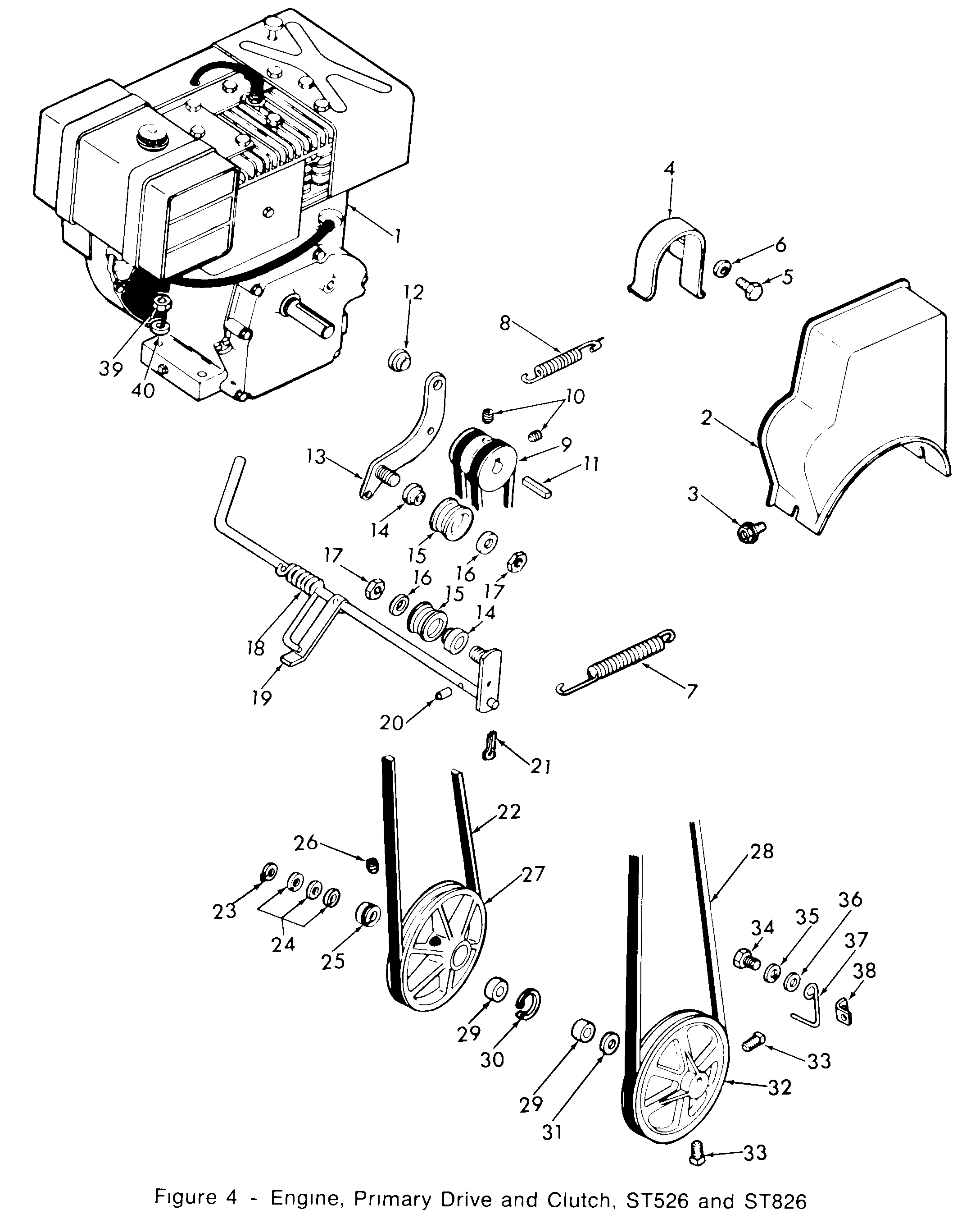 New Holland 09GN5145 - 2-STAGE 26'' 5HP SNOW THROWER(09/79 - 07/80 ...