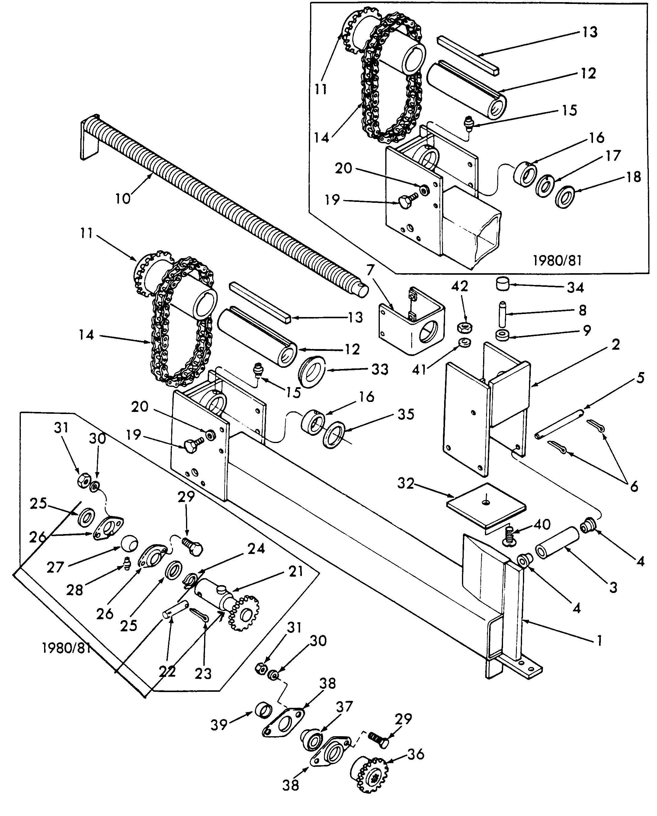 New Holland 09GN5700 - 960 SERIES LOG SPLITTER/HWY TRAIL(07/80 - 12/85 ...
