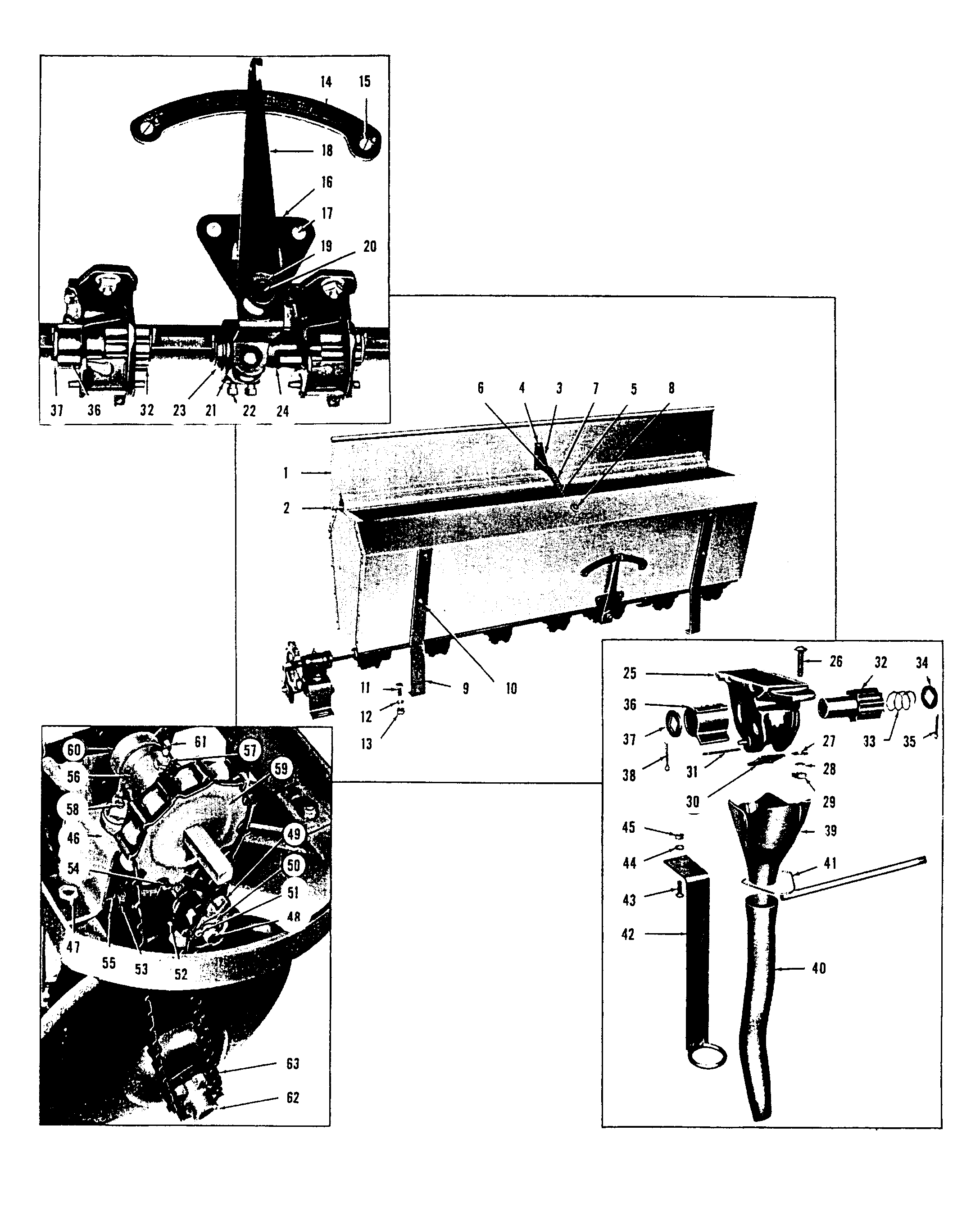 New Holland 10-48 - DEARBORN DISC DRILL BOX(01/49 - 12/57) Parts Diagrams