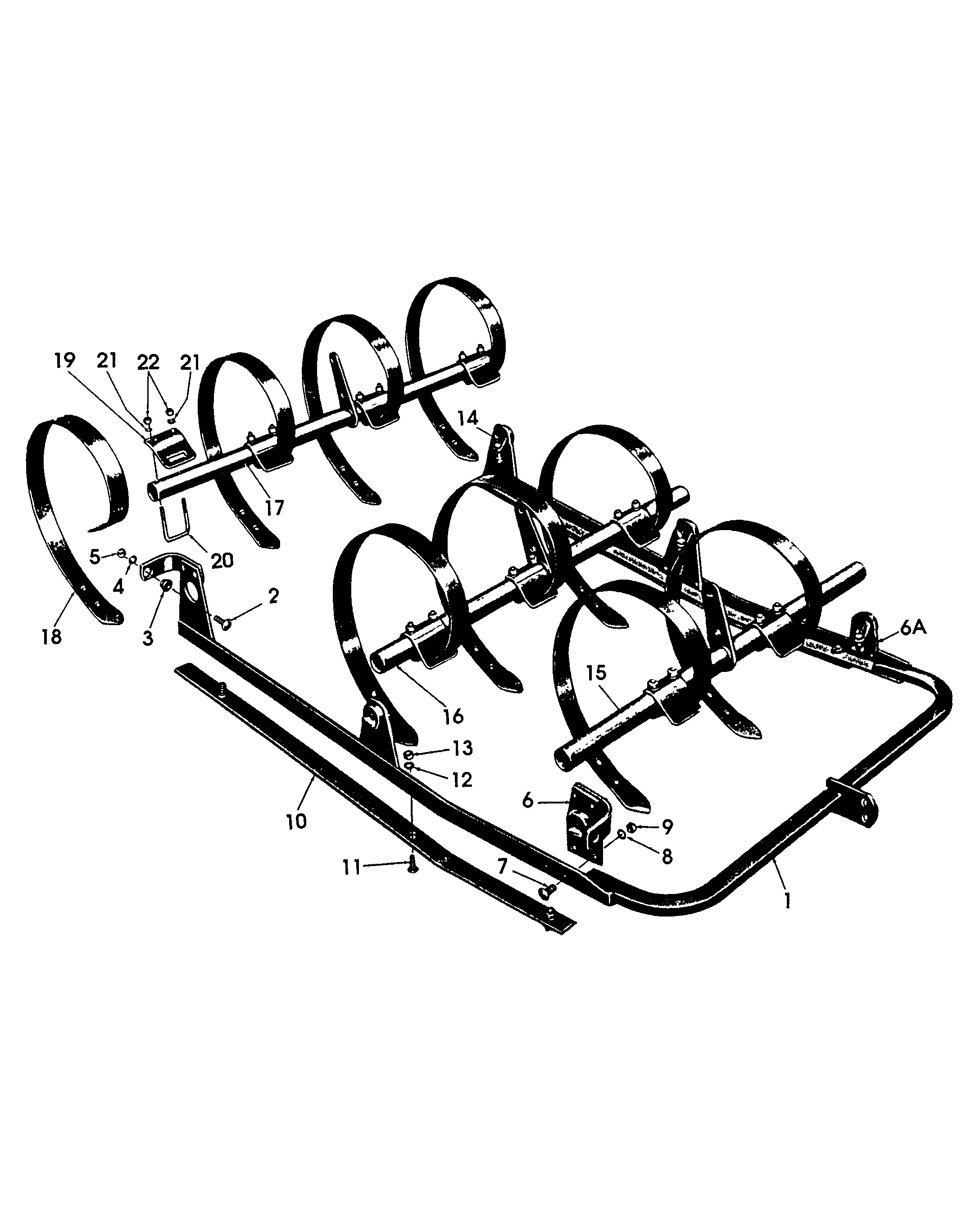 New Holland 11-11 - 203 SERIES SPRING TOOTH HARROW(01/48 - 12/55) Parts ...