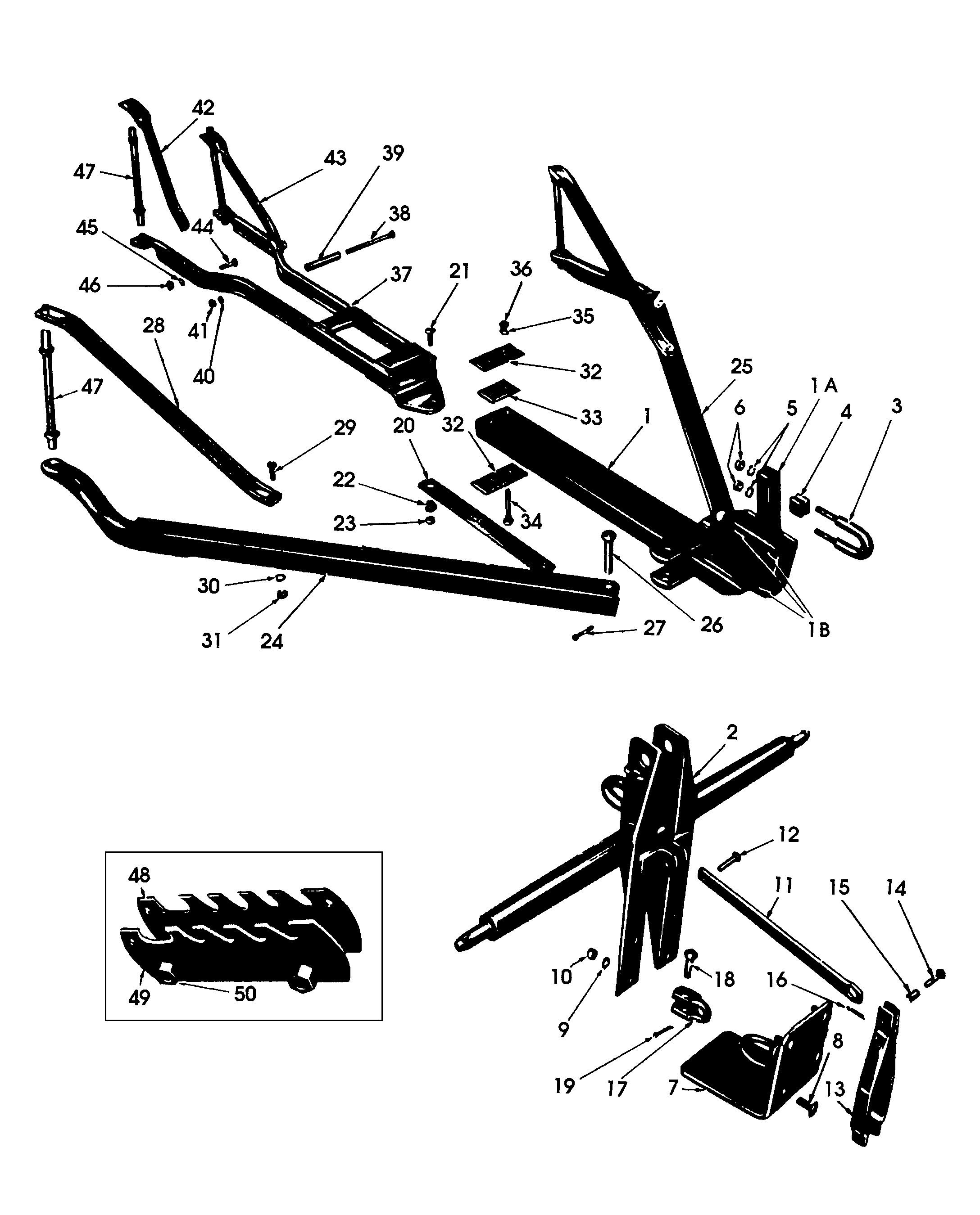 New Holland 11-12 - DEARBORN SERIES-C 5' TANDEM DISC HARROW(01/47 - 12/ ...