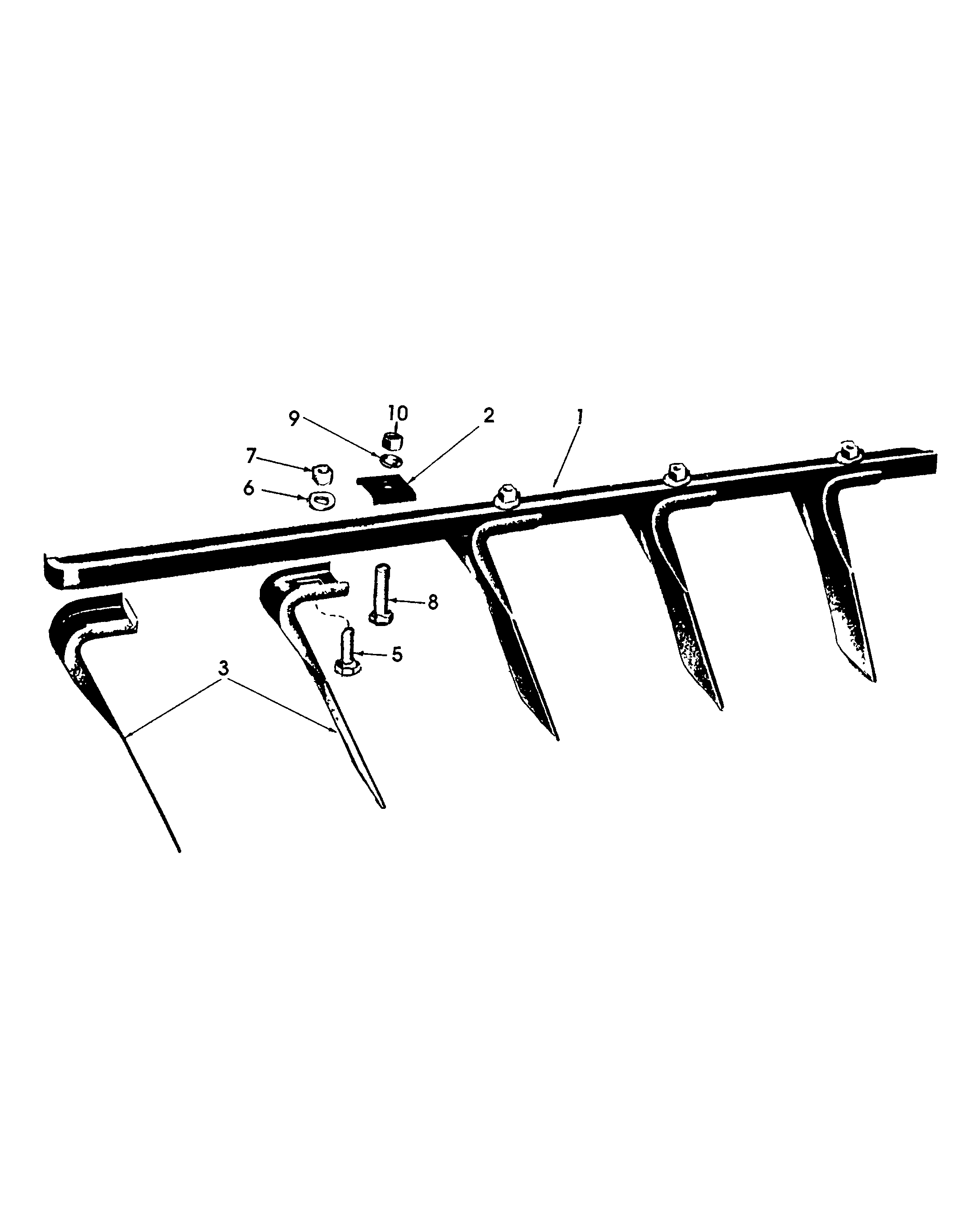 New Holland 11-220 - SCRAPER SET FOR 11-216 DISC HARROW(01/55 - 12/57 ...