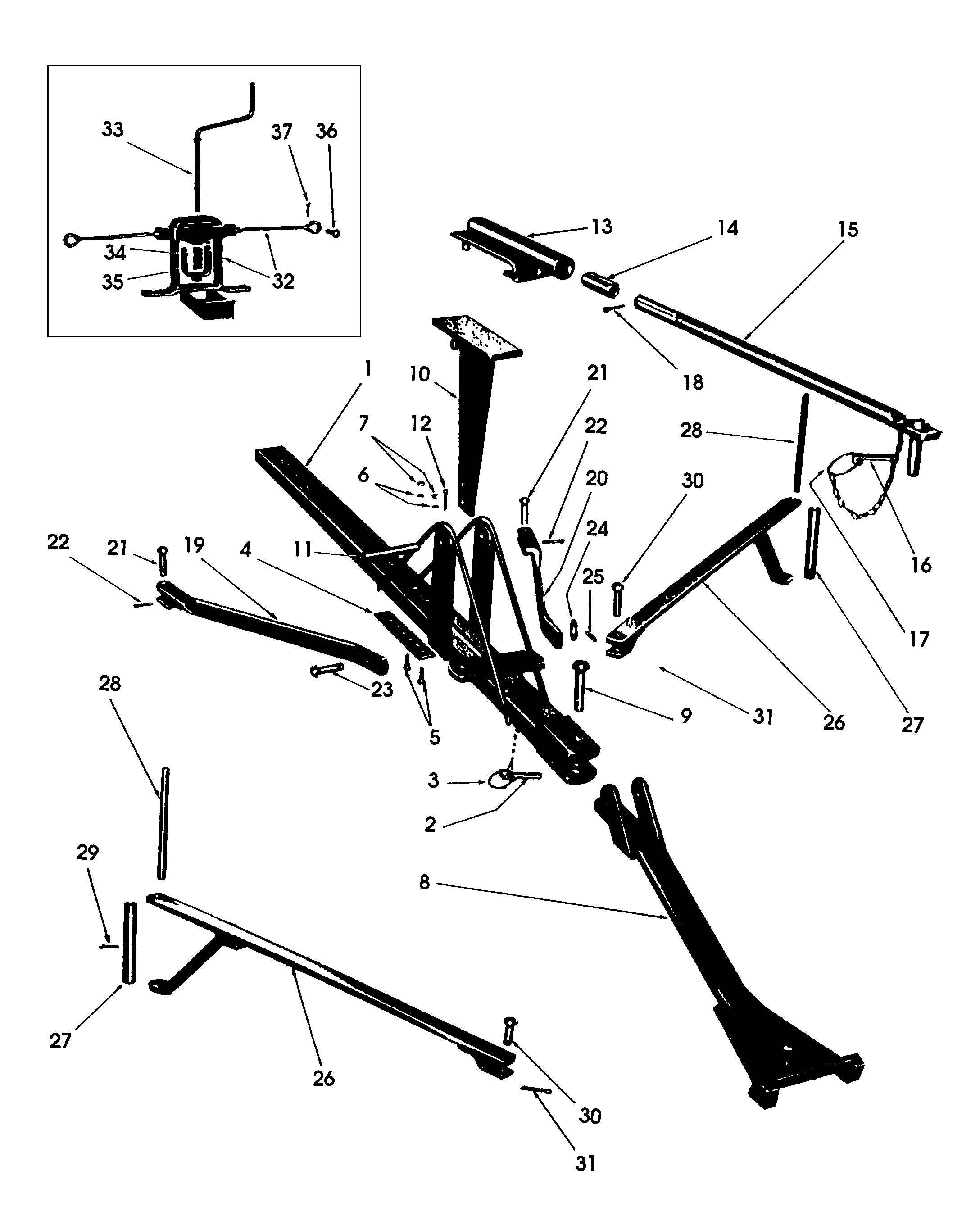 New Holland 11-8 - DEARBORN SERIES-B 7' TANDEM DISC HARROW(01/47 - 12/ ...