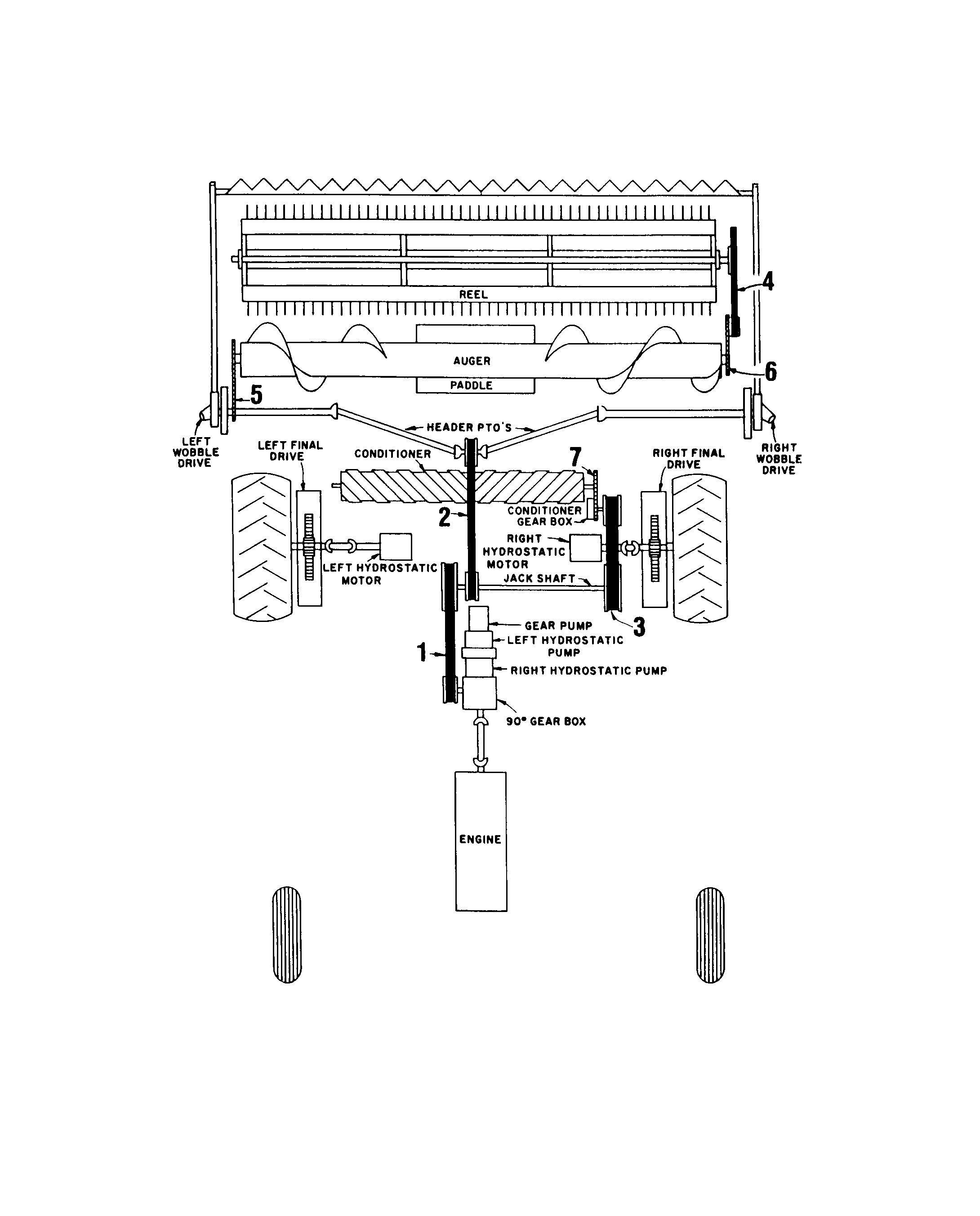 New Holland 1118 - SPEEDROWER SELF-PROPELLED WINDROWER(07/86 - 07/92 ...