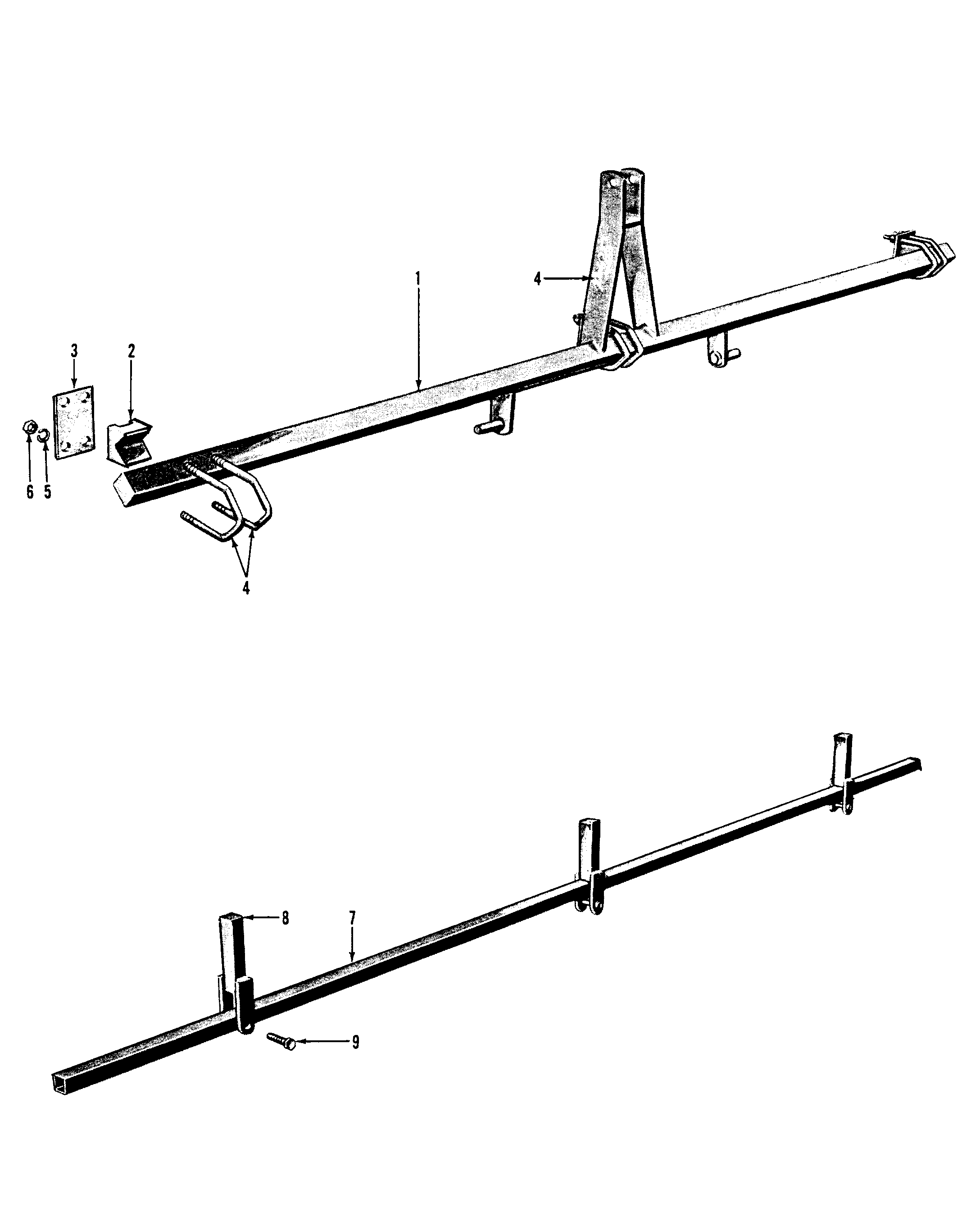 New Holland 12-150 - REAR VEGETABLE PLANTER FURROWING BAR ASSEMBLY(01/ ...
