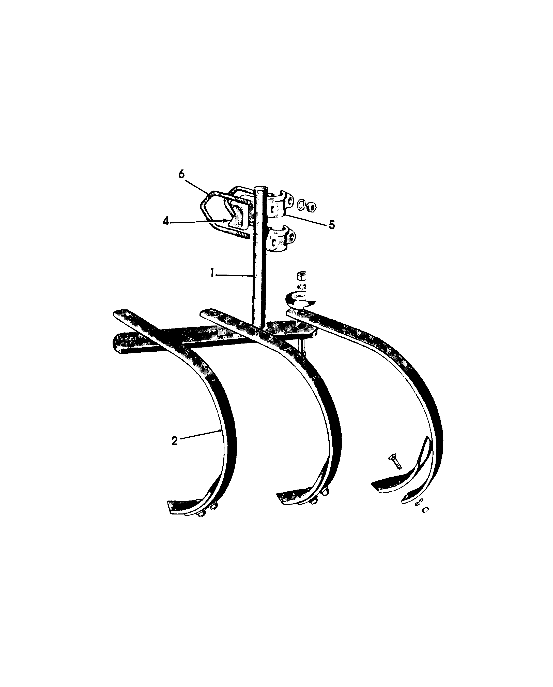 New Holland 13-234 - SPRING SHANK 14'' TRIPLE(01/60 - 12/79) Parts Diagrams