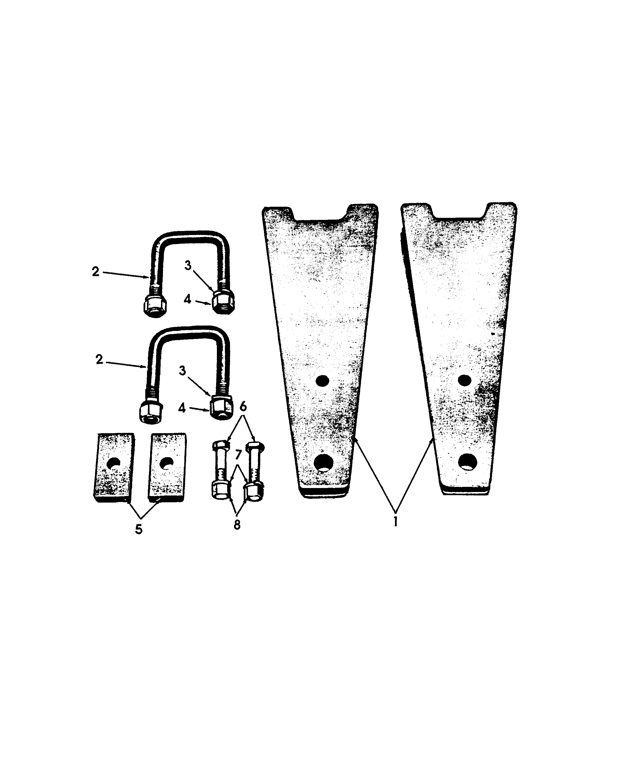 New Holland 13-276 - ATTACHING KIT(01/72 - 12/72) Parts Diagrams