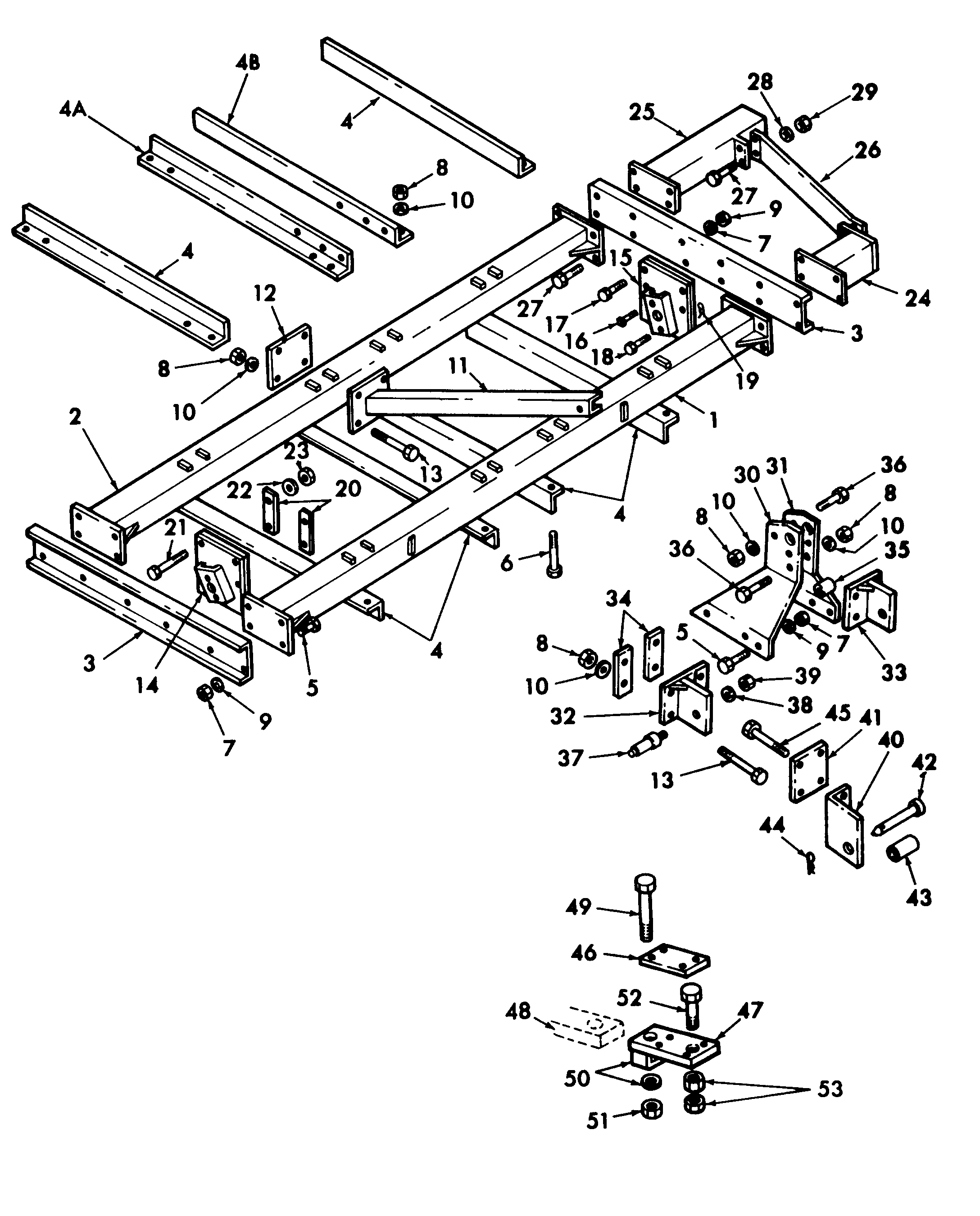 New Holland 131-SERIES - CHISEL PLOW(01/55 - 12/88) Parts Diagrams