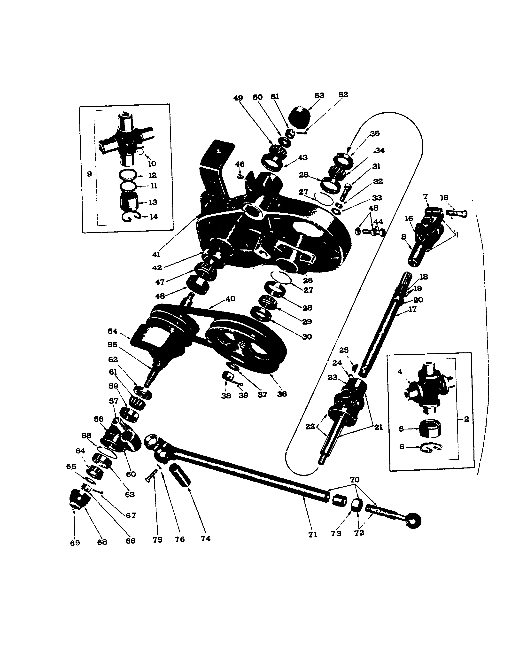 New Holland 14-2 - DEARBORN 7' REAR ATTACHED MOWER(03/47 - 12/52) Parts ...