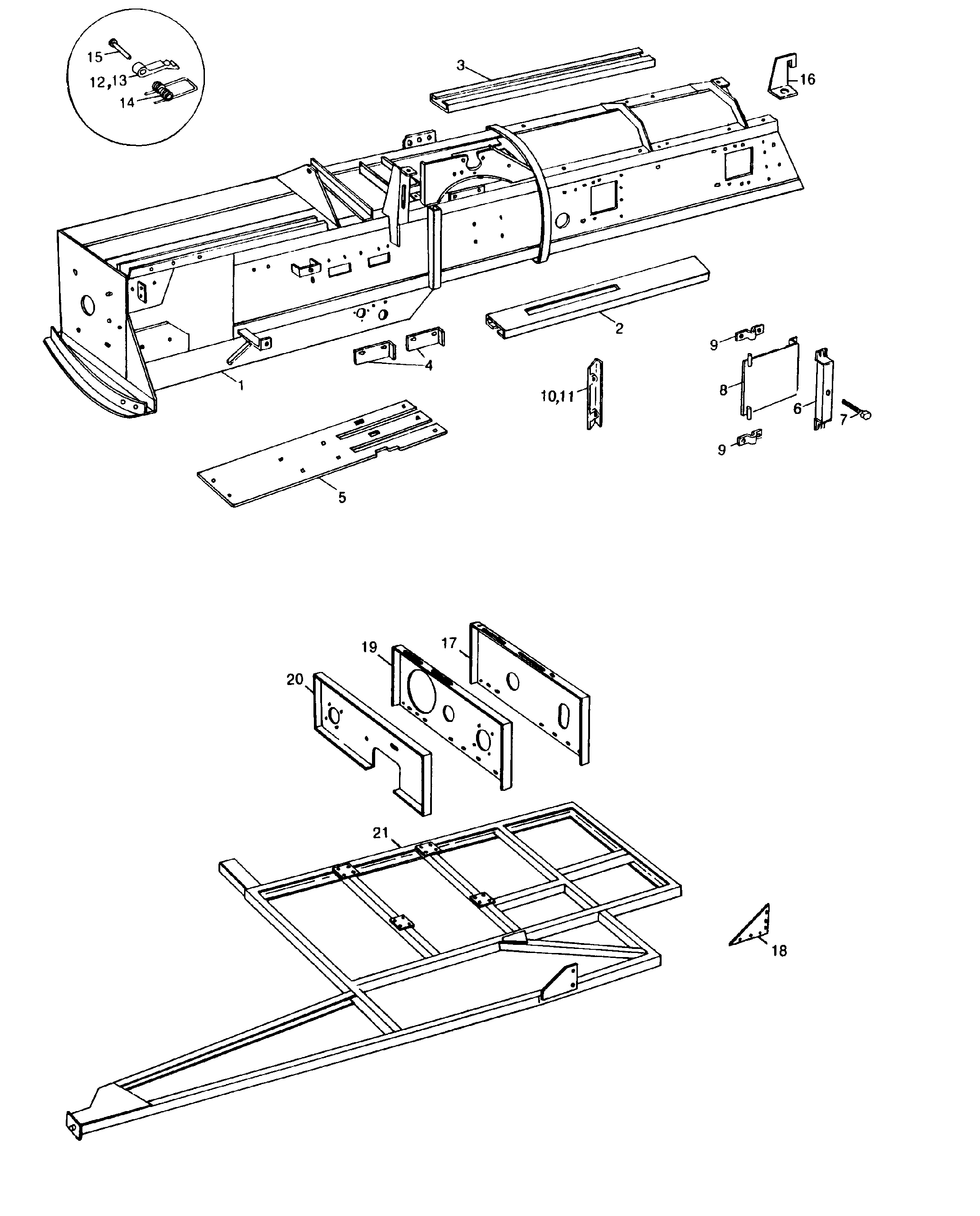 New Holland 1426 - NH SELF PROPELLED SQUARE BALER(01/82 - 04/84) Parts ...