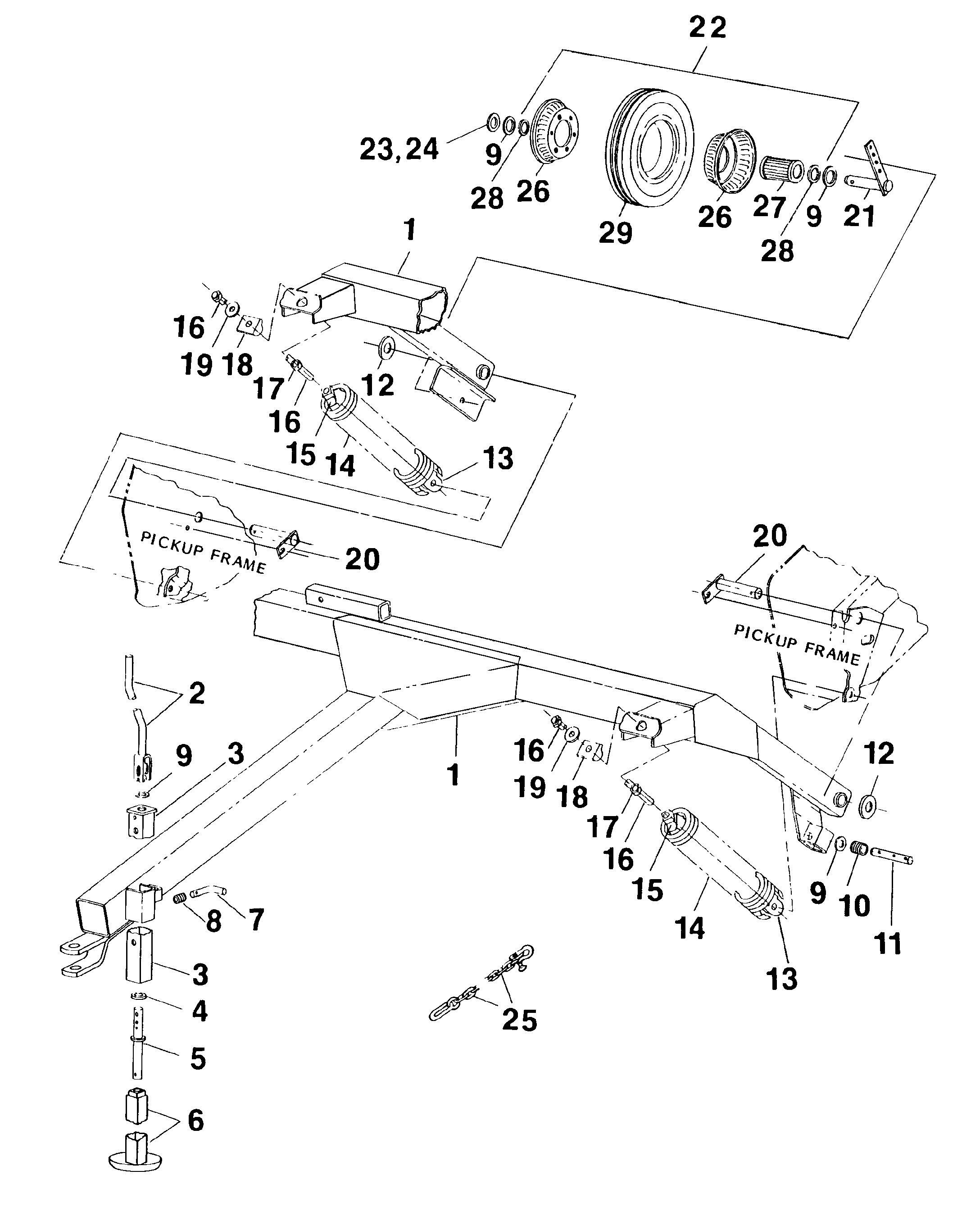 New Holland 144 - WINDROW INVERTER(07/87 - 12/91) Parts Diagrams