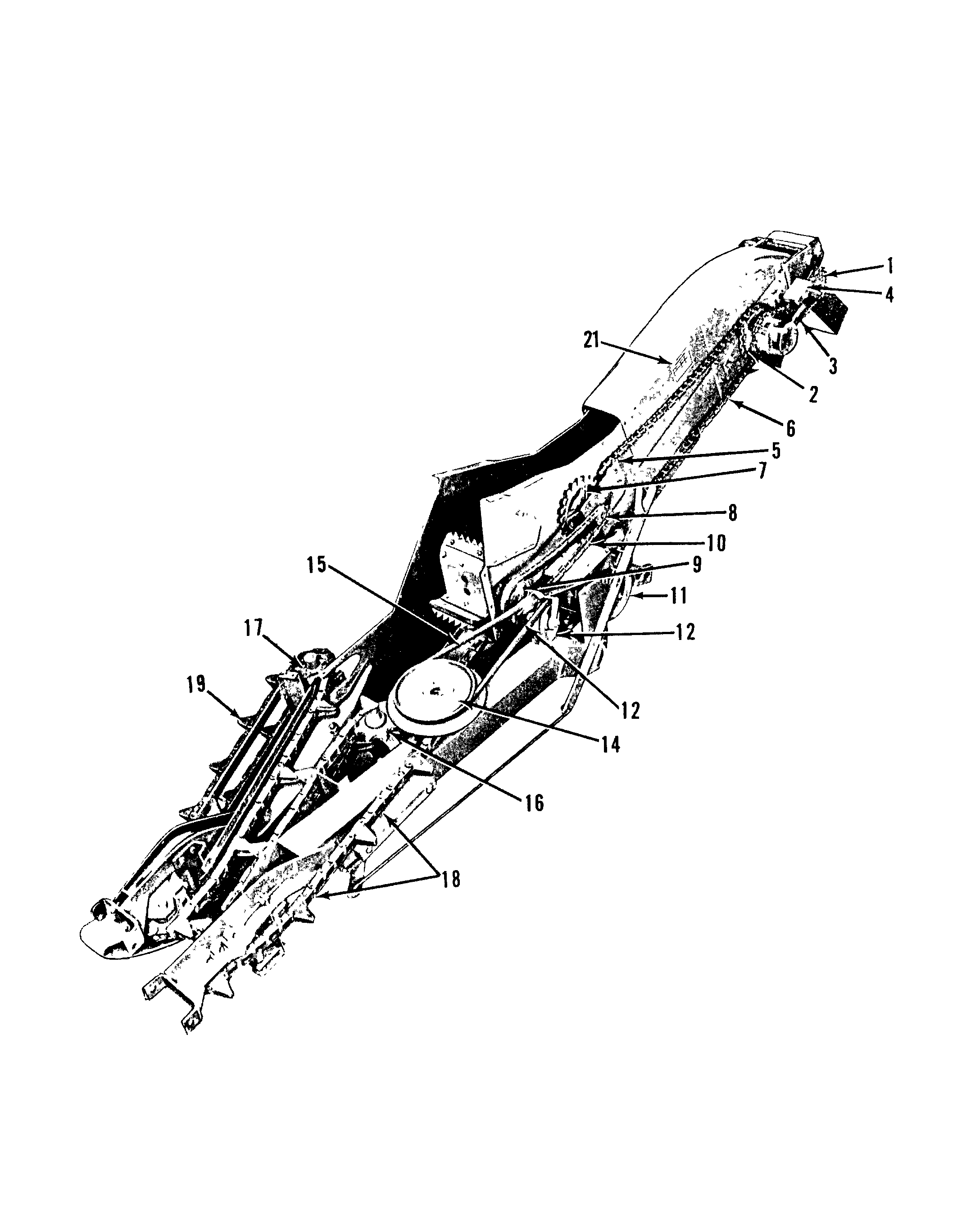 New Holland 16-119 - 1-ROW MOUNTED SNAPPING UNIT(01/55 - 12/71) Parts ...