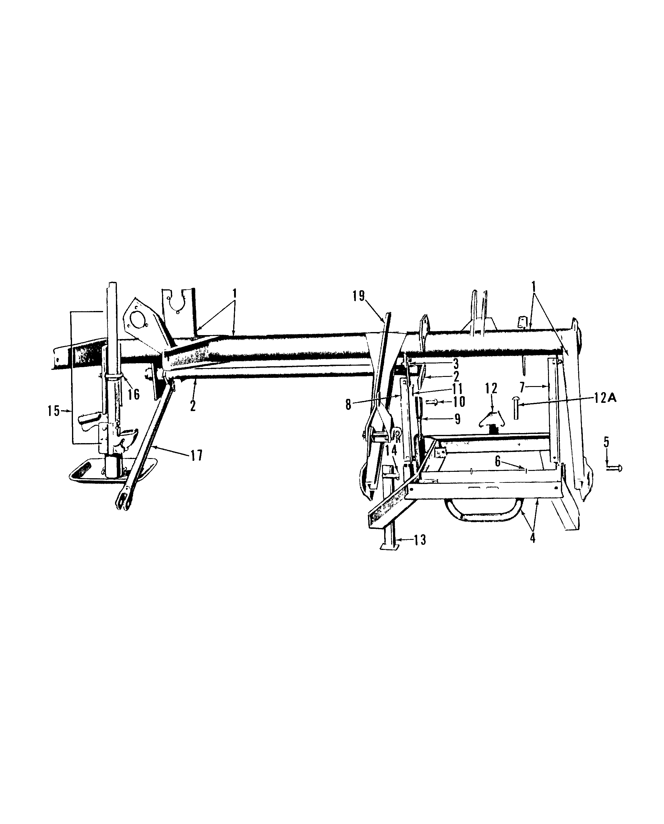 New Holland 16-123 - 1-ROW MOUNTED HUSK BED, 4 ROLL(01/61 - 07/71 ...