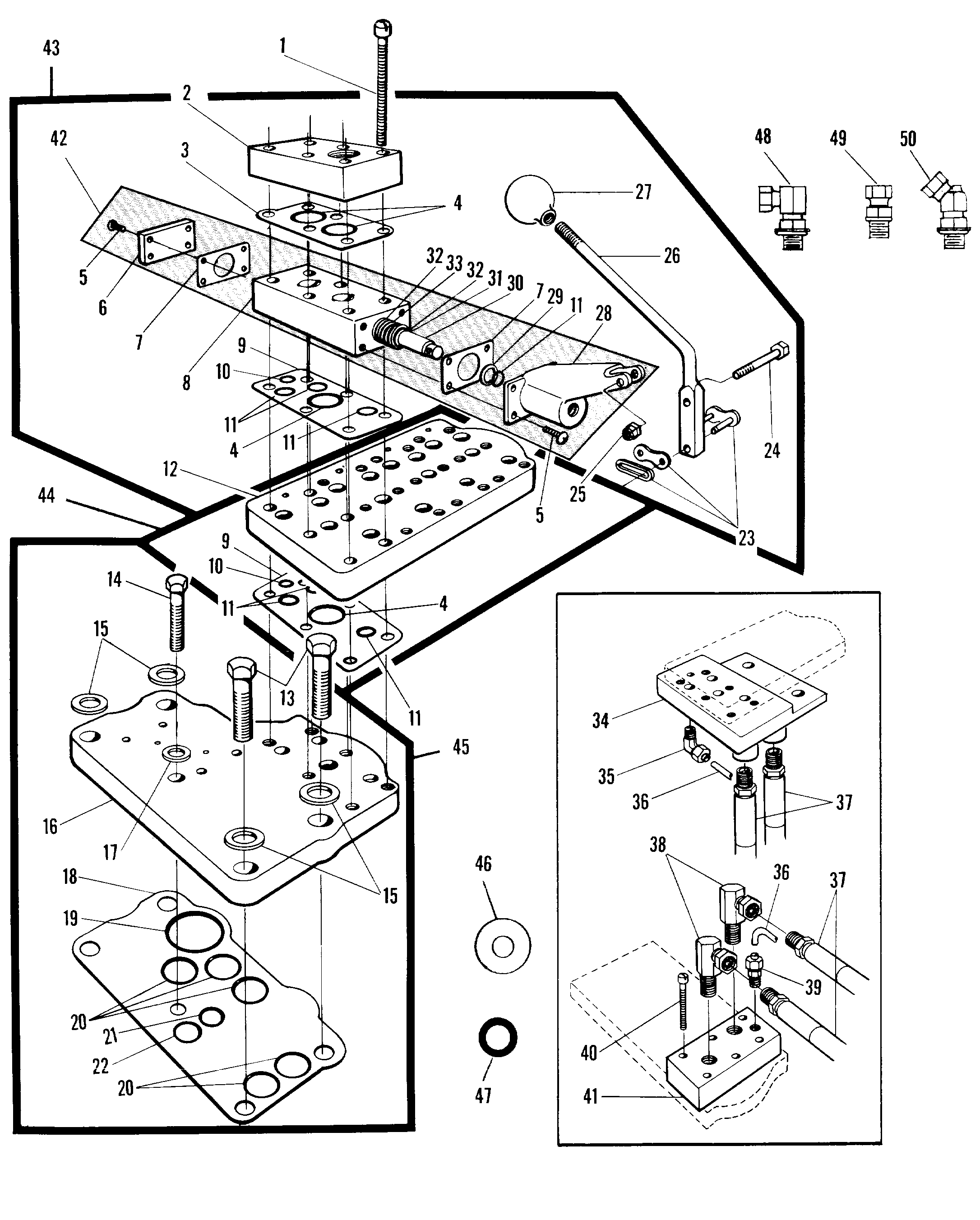 New Holland 16-532 - GANNON GOLD SEAL DOUBLE-ACTING VALVE(01/66 - 12/79 ...
