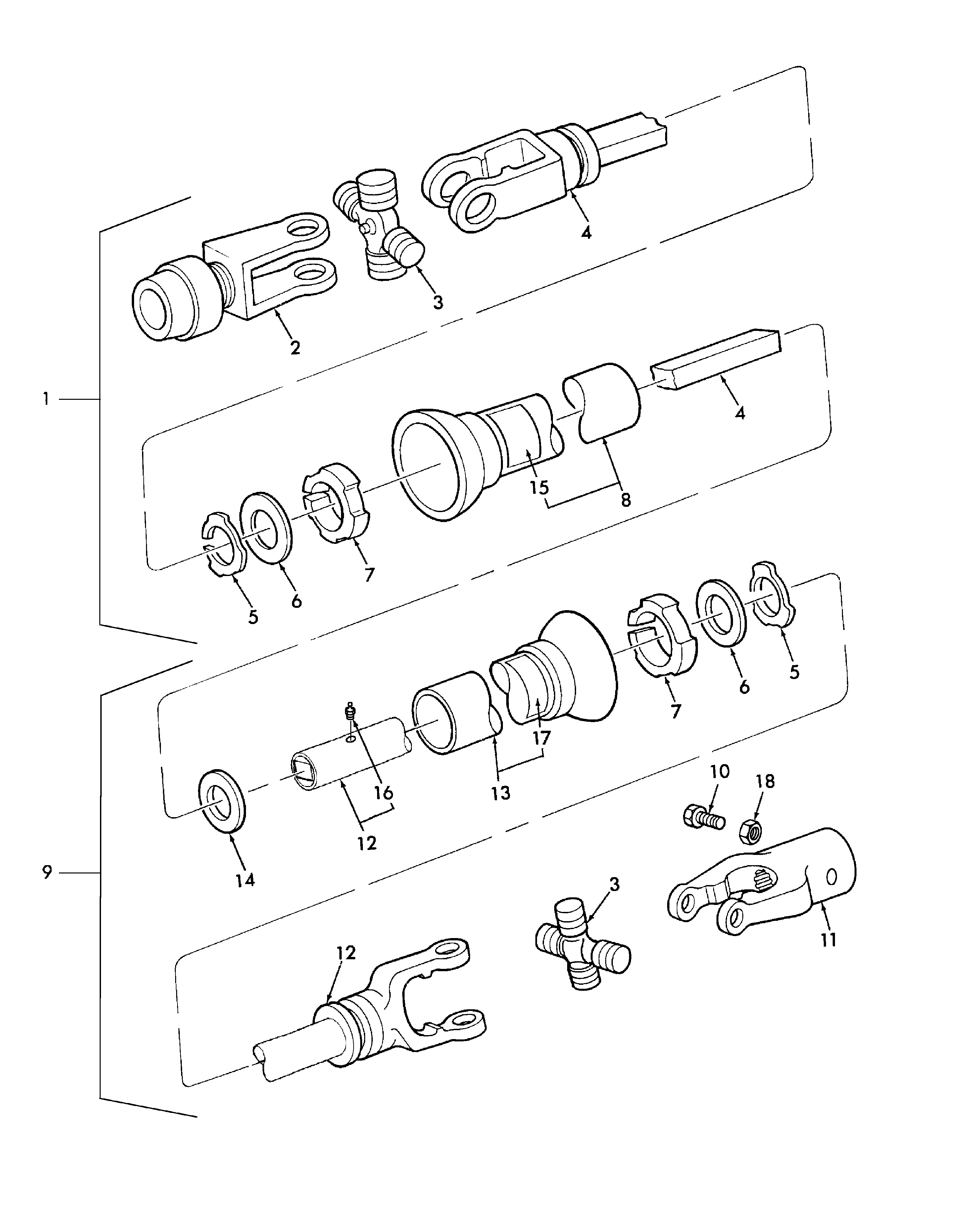 New Holland 195S - NH BOX MANURE SPREADER(07/91 - ) Parts Diagrams