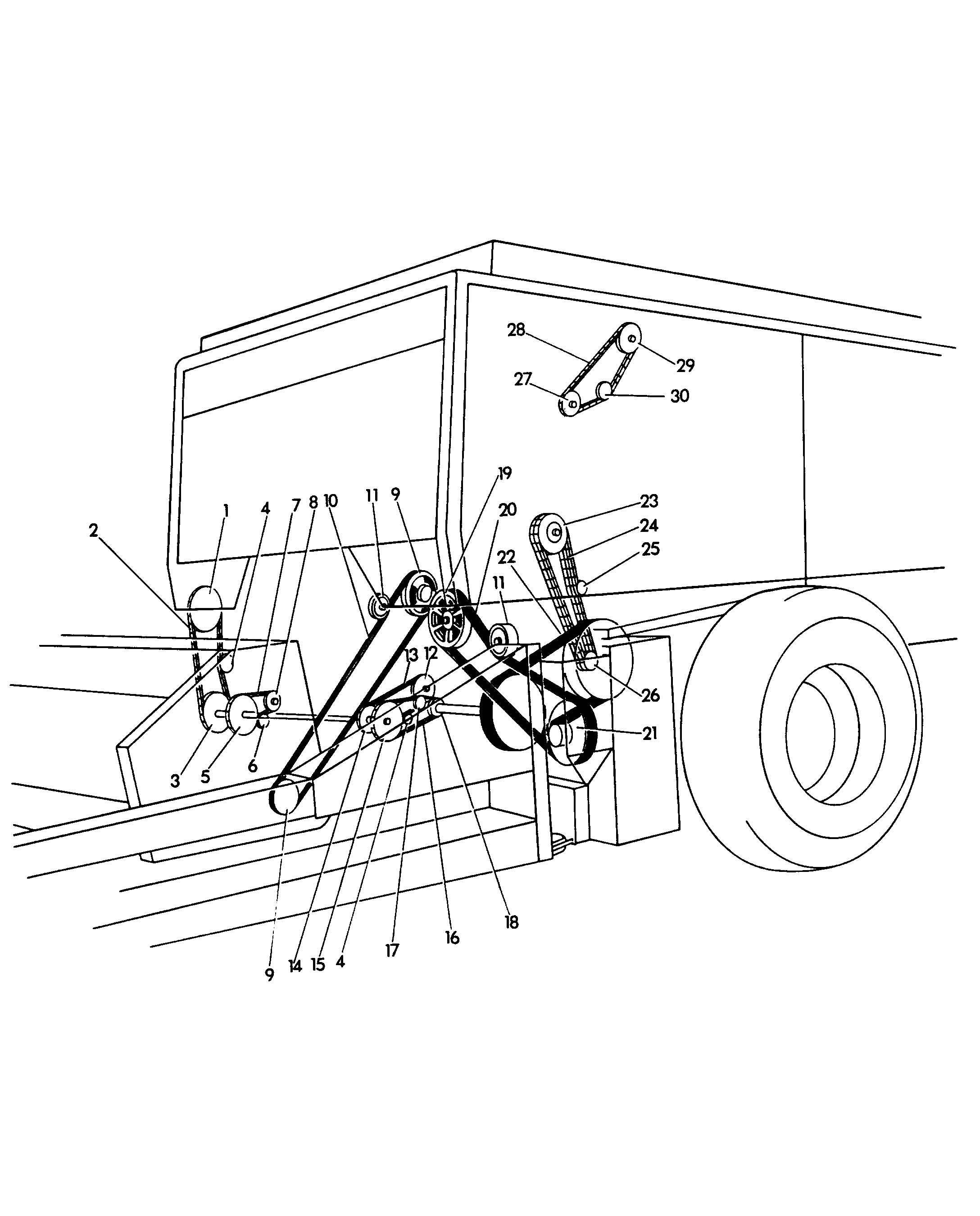 New Holland 2000V - VERSATILE COMBINE - 1981(01/81 - 12/81) Parts Diagrams