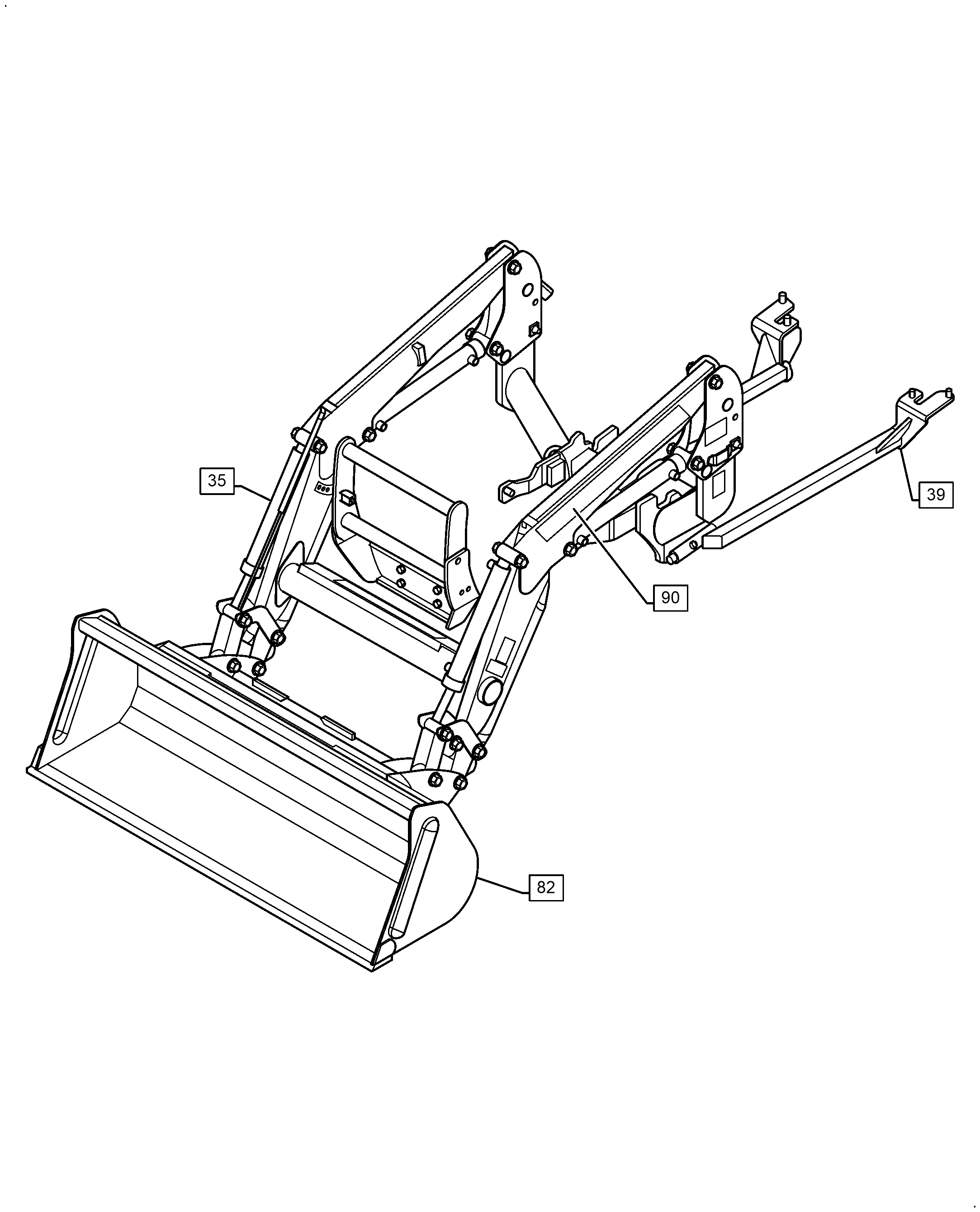 New Holland 200LC - LOADER(12/17 - ) Parts Diagrams