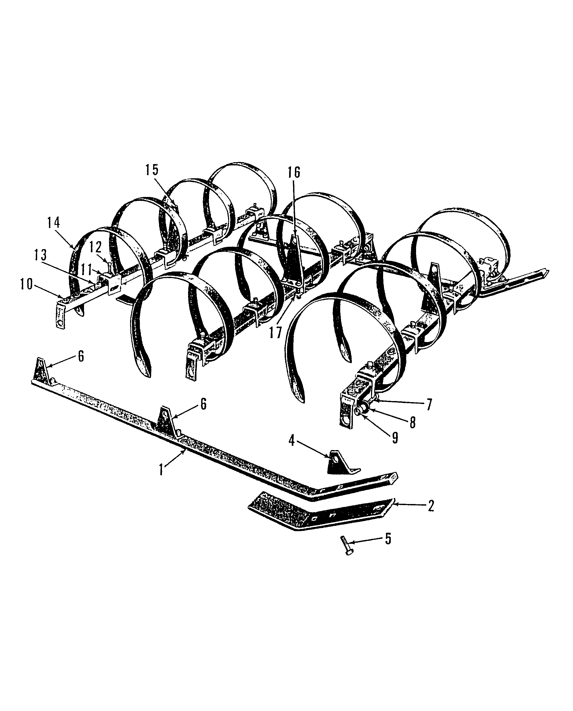 New Holland 206-SERIES - SPRING TOOTH HARROW(01/72 - 12/72) Parts Diagrams