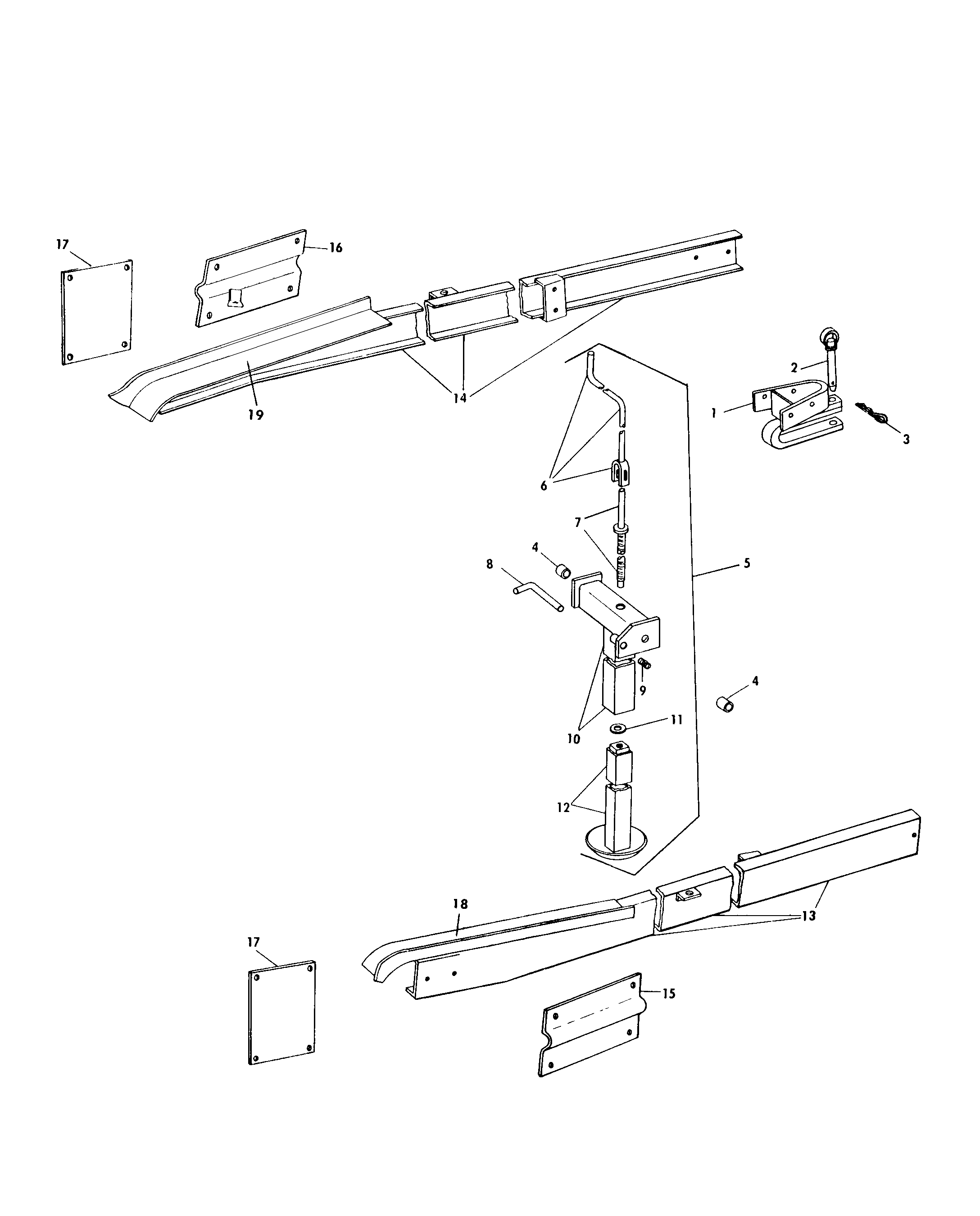 New Holland 212S - NH BOX MANURE SPREADER(07/66 - 07/71) Parts Diagrams