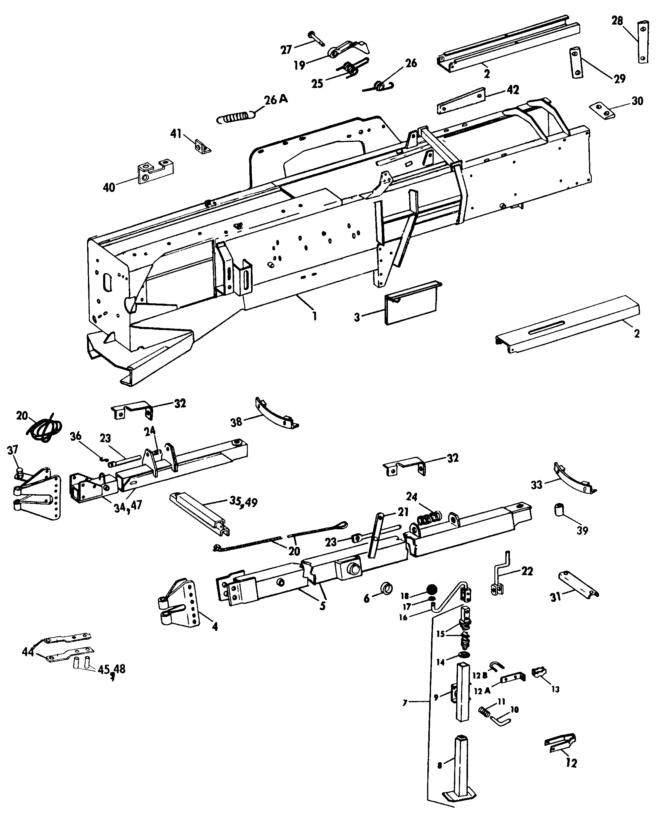 New Holland 273 - NH SQUARE BALER(07/68 - 07/77) Parts Diagrams
