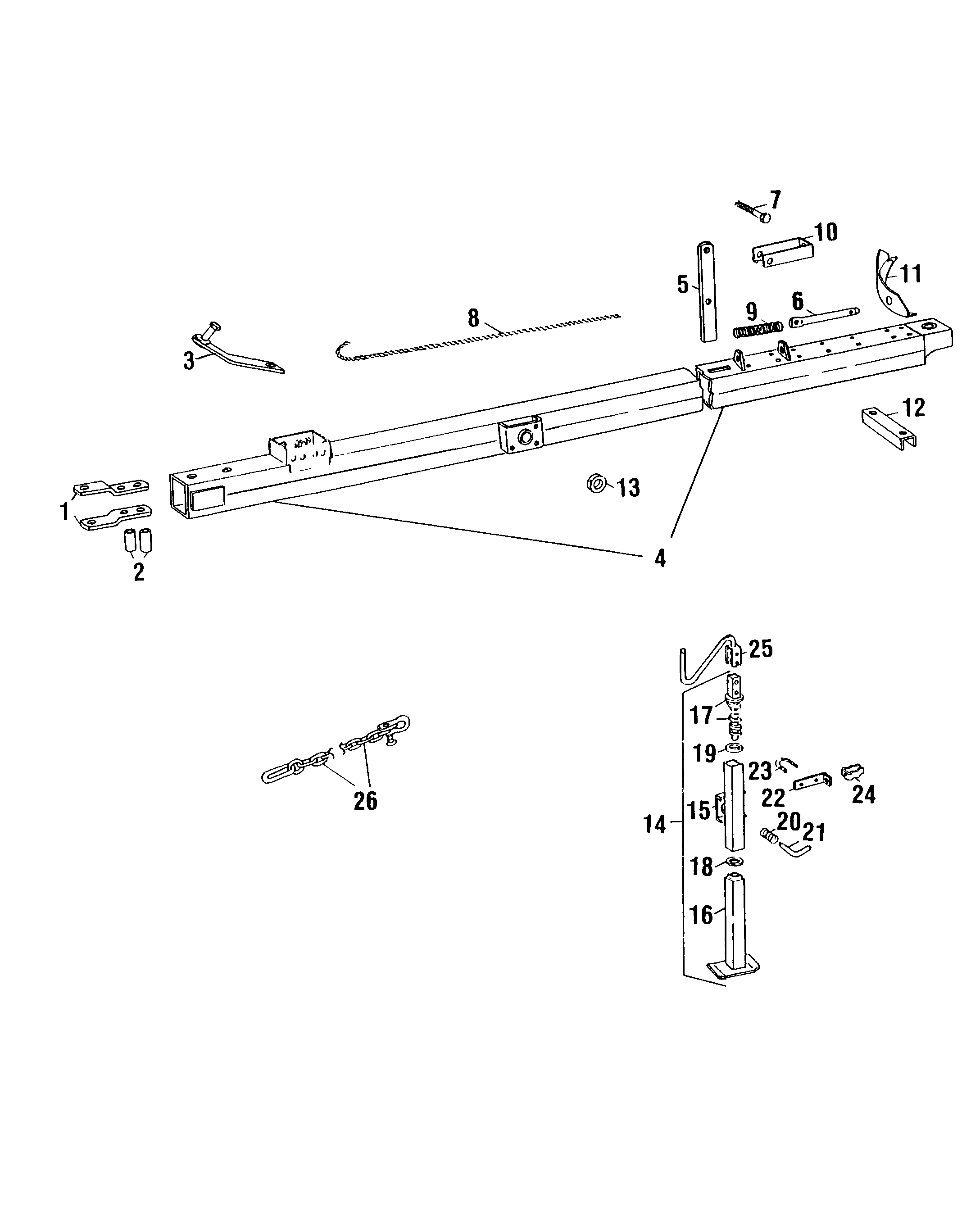 New Holland 311 - NH SQUARE BALER(07/82 - 07/88) Parts Diagrams