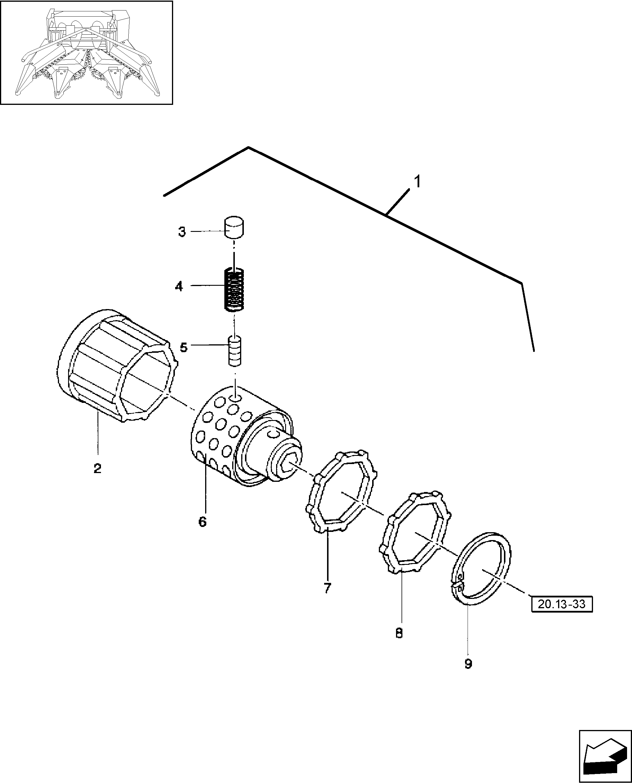 New Holland 3PN - NH CORN HEAD(08/99 - 12/15) Parts Diagrams New Holland 3PN - NH CORN HEAD(08/99 - 12/15) Parts Diagrams