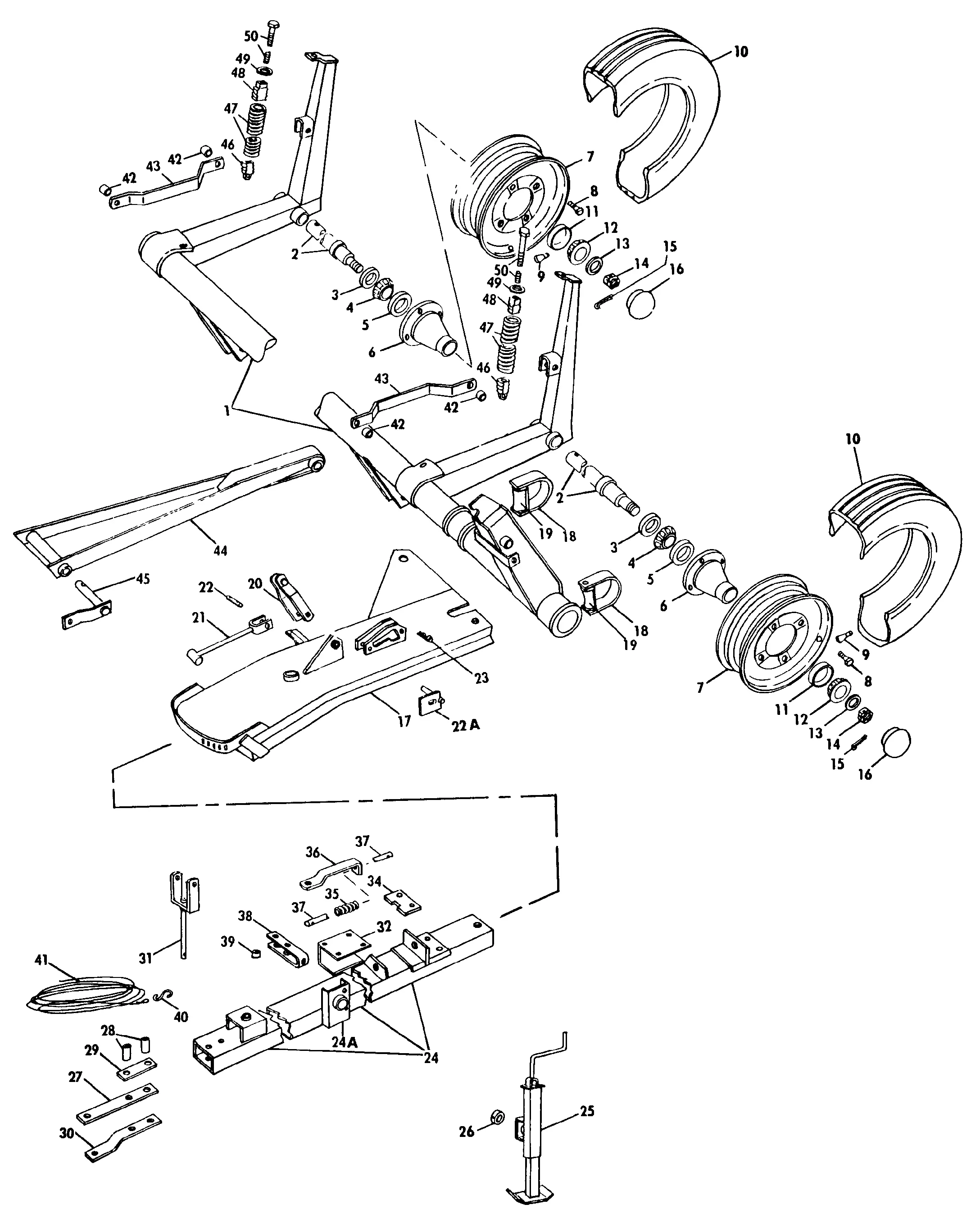 New Holland 478 - HAYBINE MOWER CONDITIONER(07/77 - 07/79) Parts Diagrams