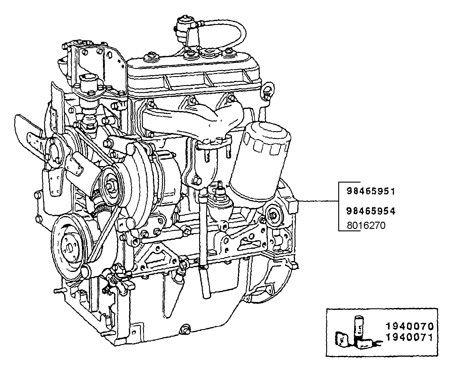New Holland 50-86 V DT - FIAT TRACTOR(03/92 - 12/01) Parts Diagrams