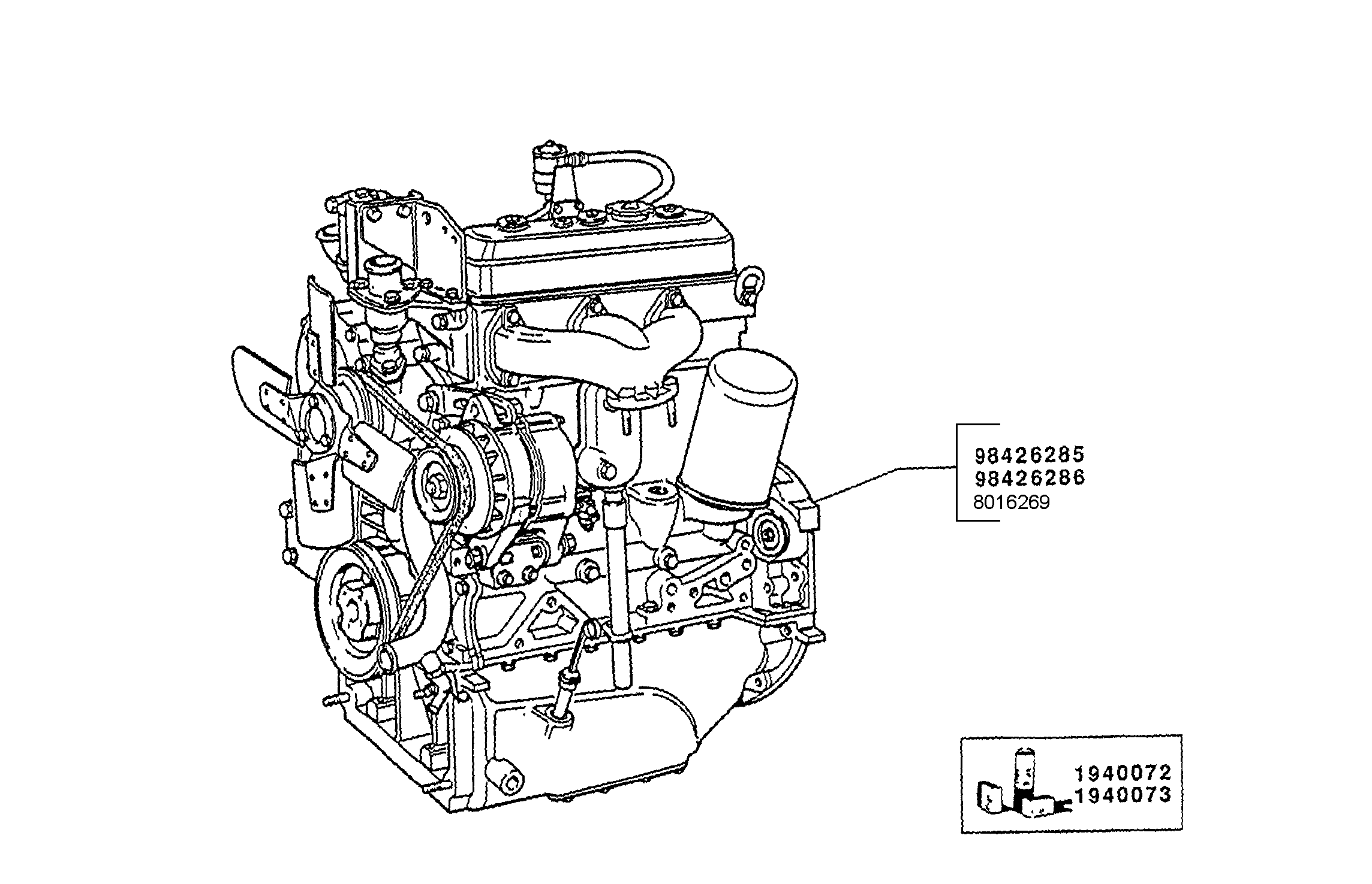 New Holland 60-93 - FIAT TRACTOR(01/93 - 12/95) Parts Diagrams
