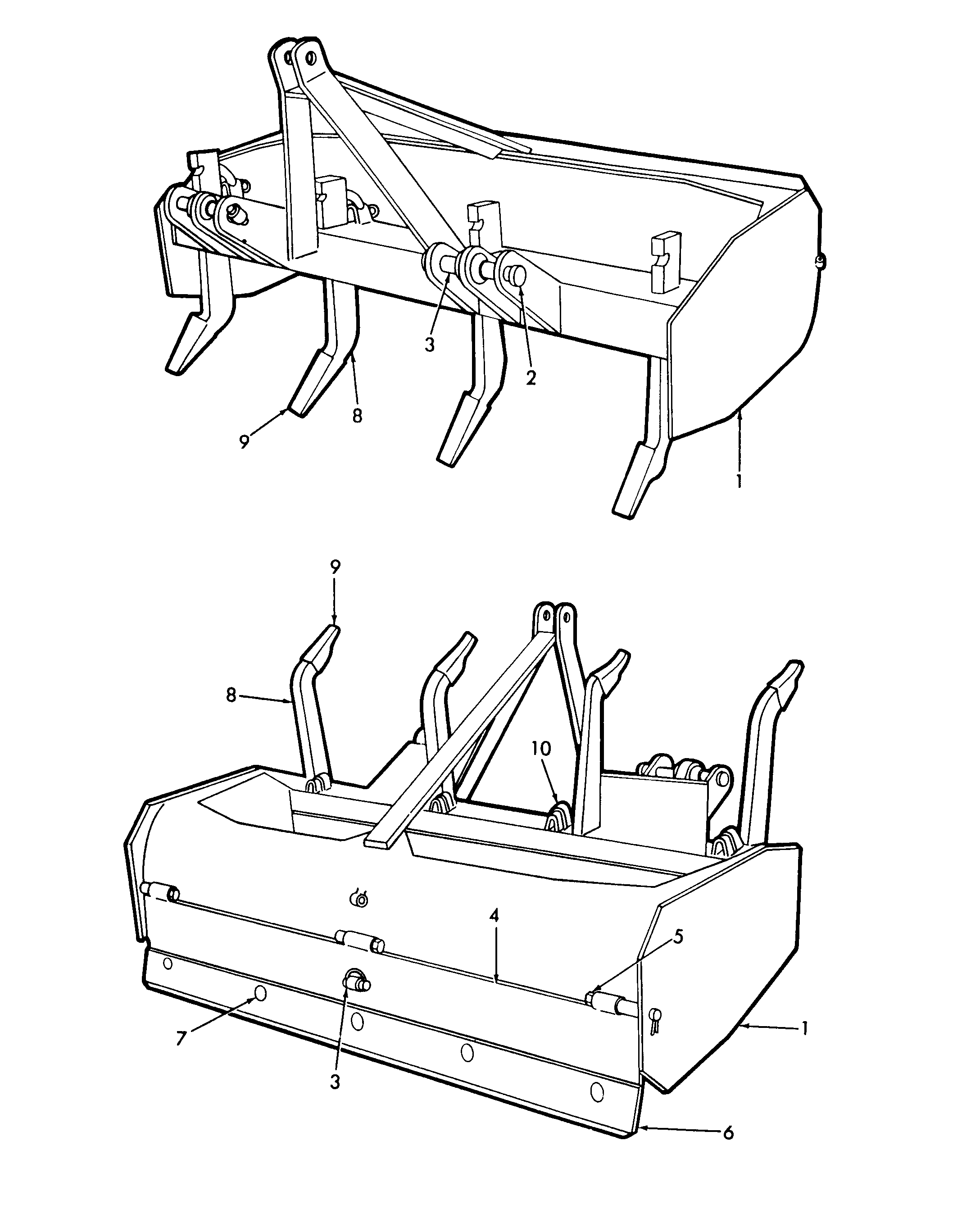 New Holland 700-SERIES - FORD ECONOMY BOX SCRAPER(01/88 - 12/01) Parts ...